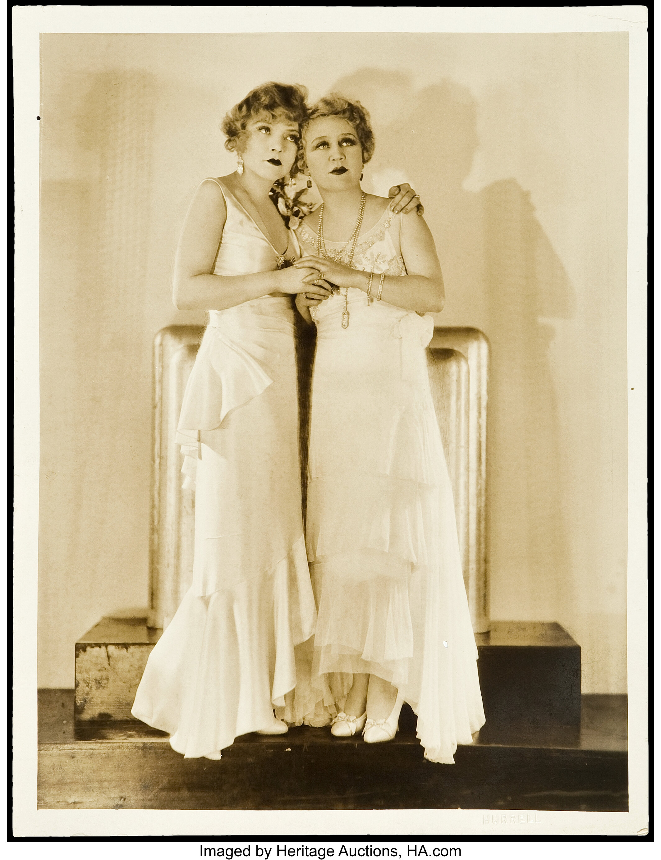 The Duncan Sisters by George Hurrell (MGM, 1929). Photo (10" X | Lot ...