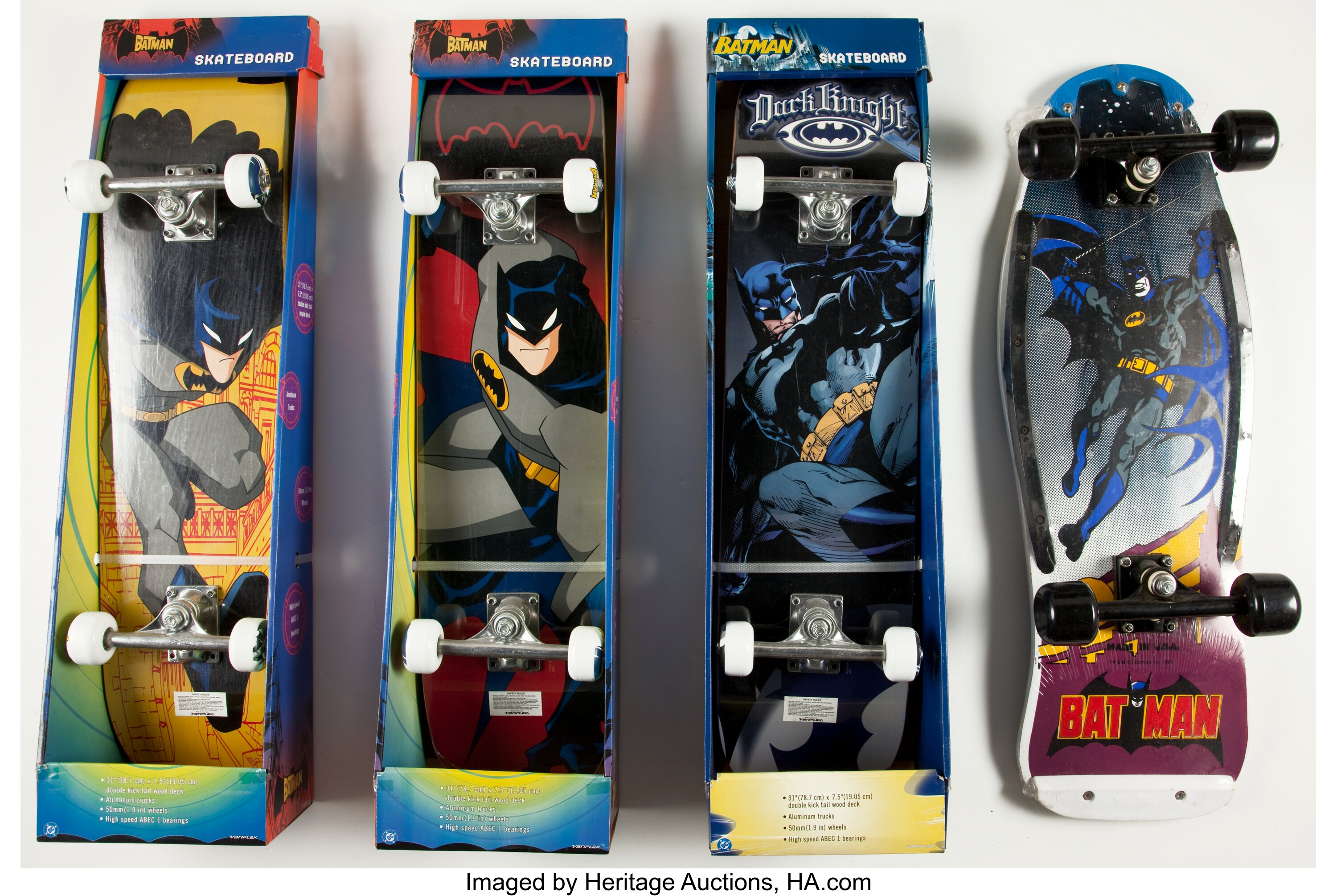 Batman Skateboard Group (1989-2005).... (Total: 4 Items) | Lot #14573 ...
