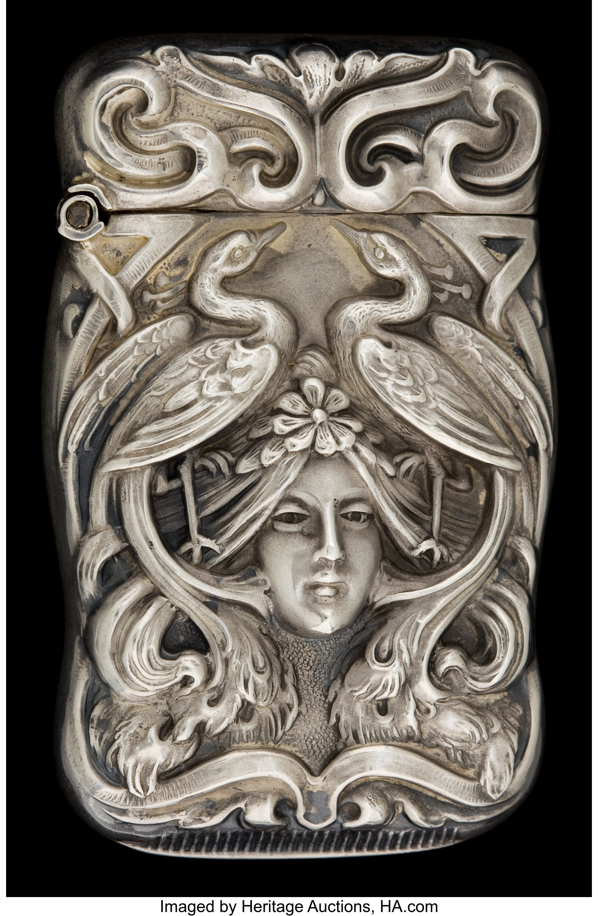 A HOWARD & CO. SILVER AND SILVER GILT MATCH SAFE . Howard & Co., | Lot ...