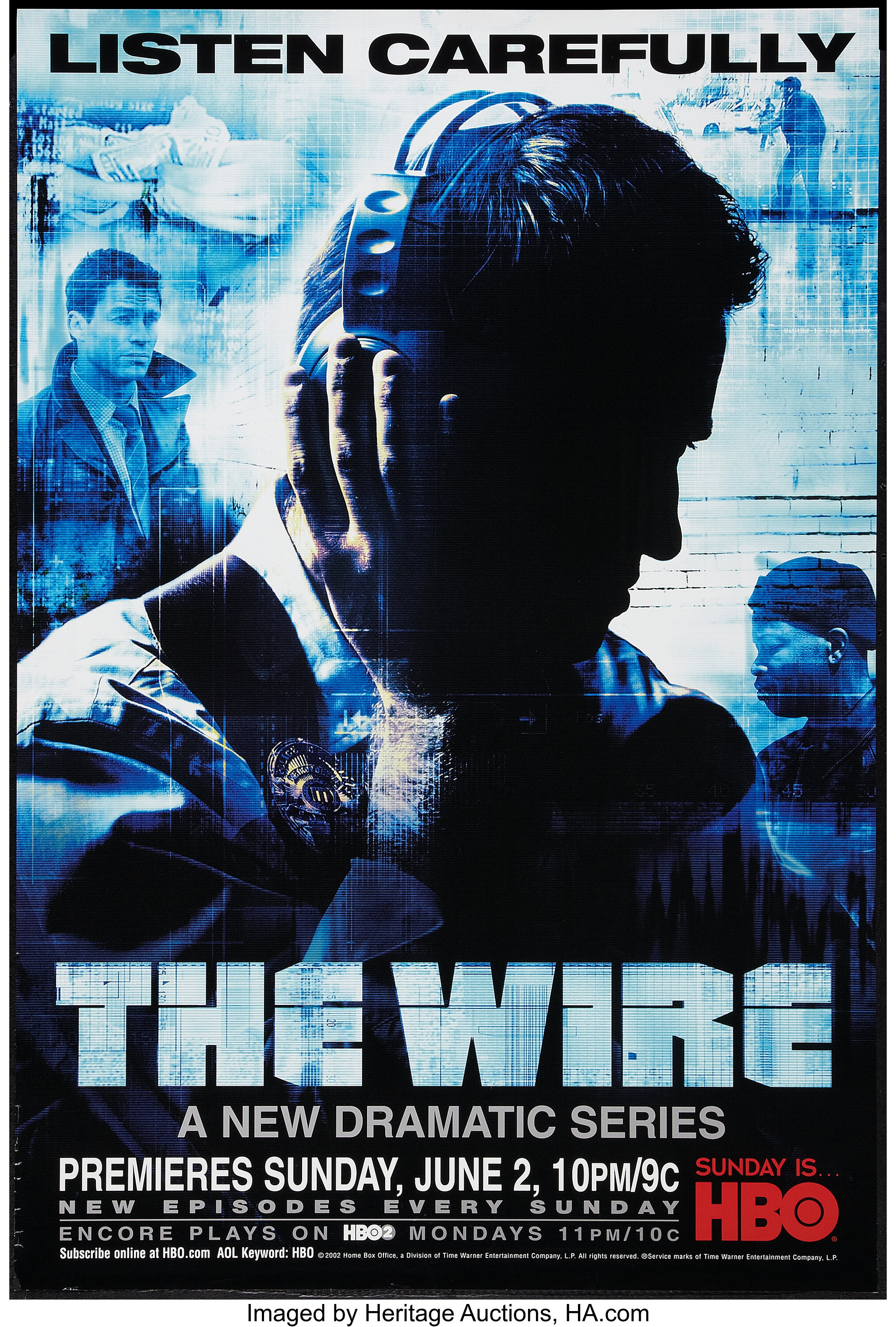 The Wire (HBO Films, 2002). One Sheet (27" X 40"). Crime.. ... | Lot ...