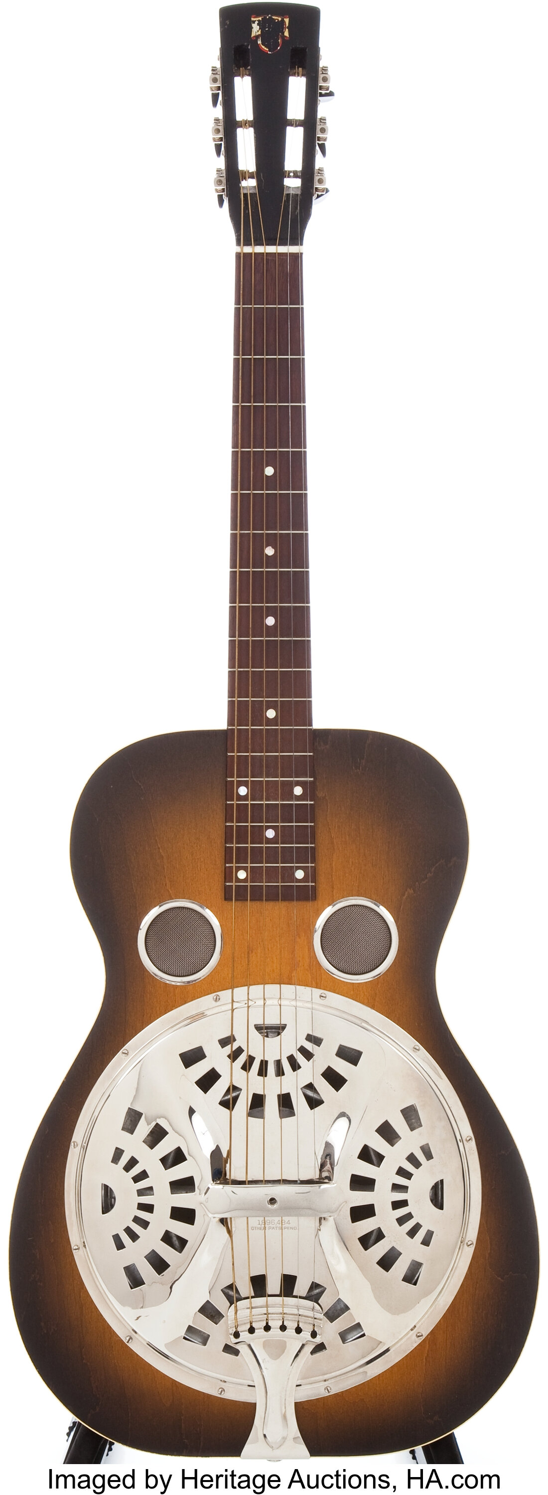 Mid-1930s Dobro 27-G Sunburst Resonator Guitar, Serial # 6955 ...