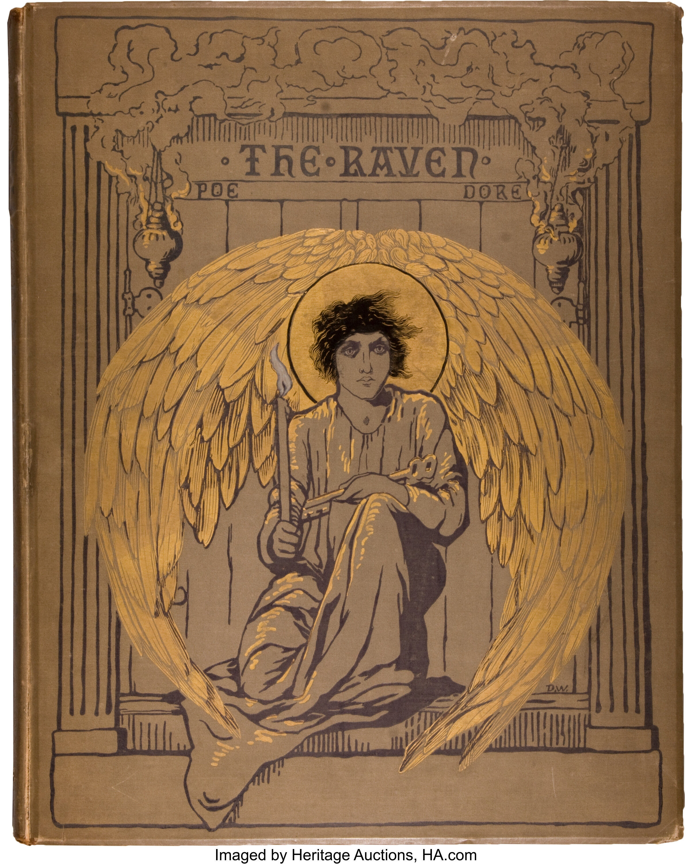 [Gustave Doré, illustrator]. Edgar Allan Poe. The Raven. With | Lot ...