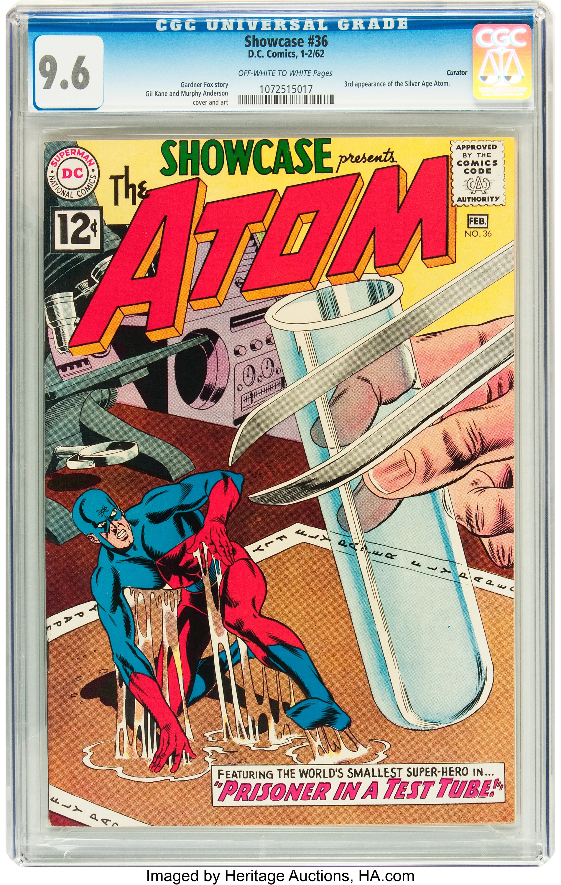 How Much Is Showcase #36 Worth? Browse Comic Prices | Heritage Auctions