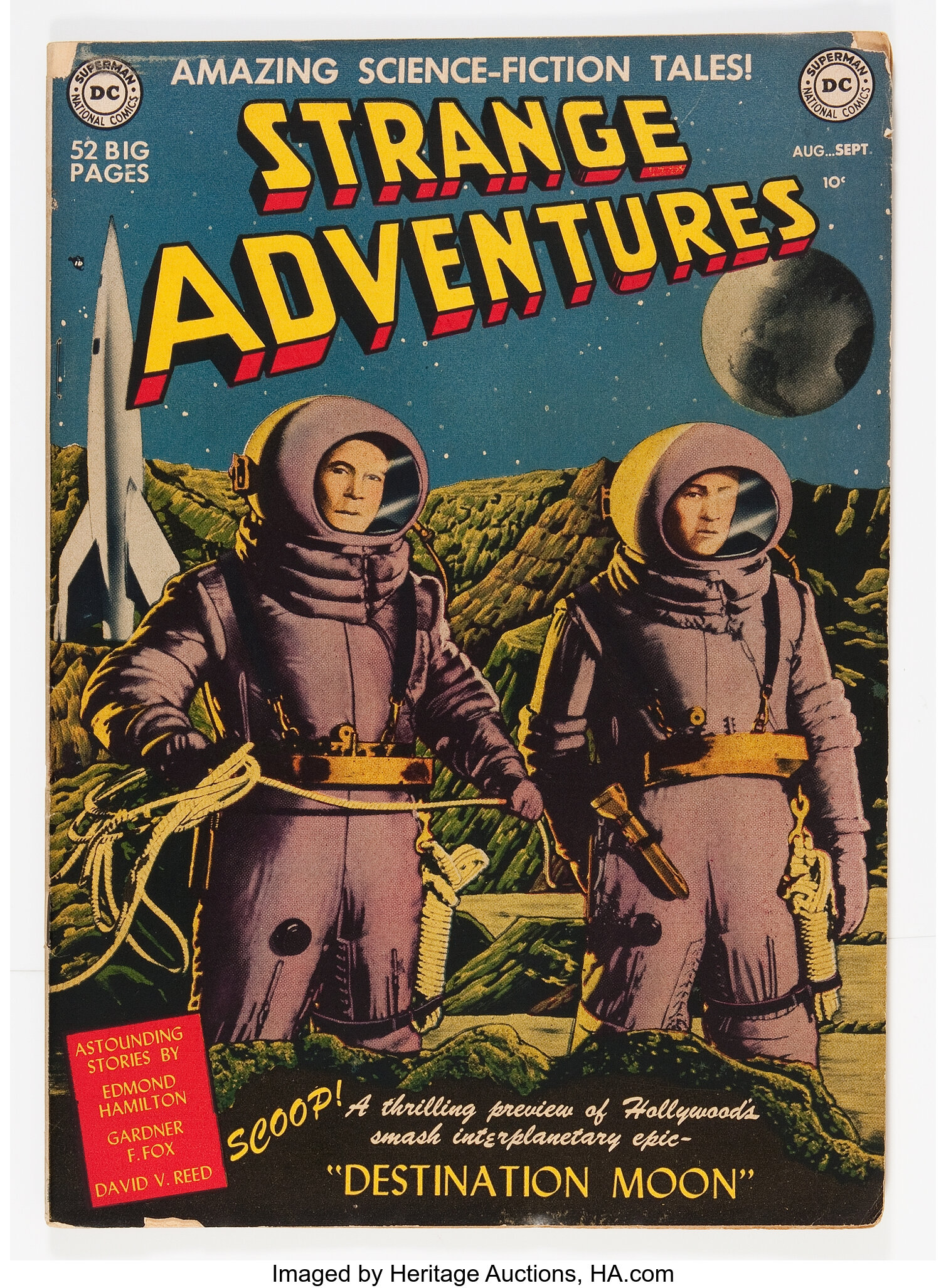 Strange Adventures #1 (DC, 1950) Condition: VG.... Golden Age | Lot ...