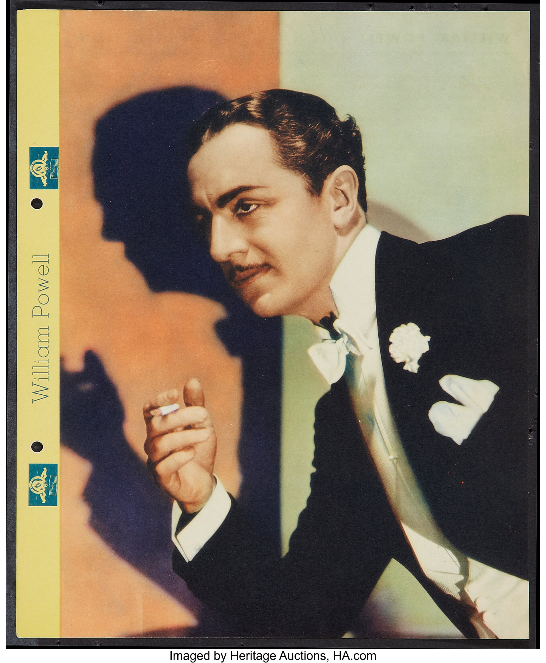 William Powell (Dixie Cup, 1930s). Dixie Cup Premium Photo (9" X | Lot ...