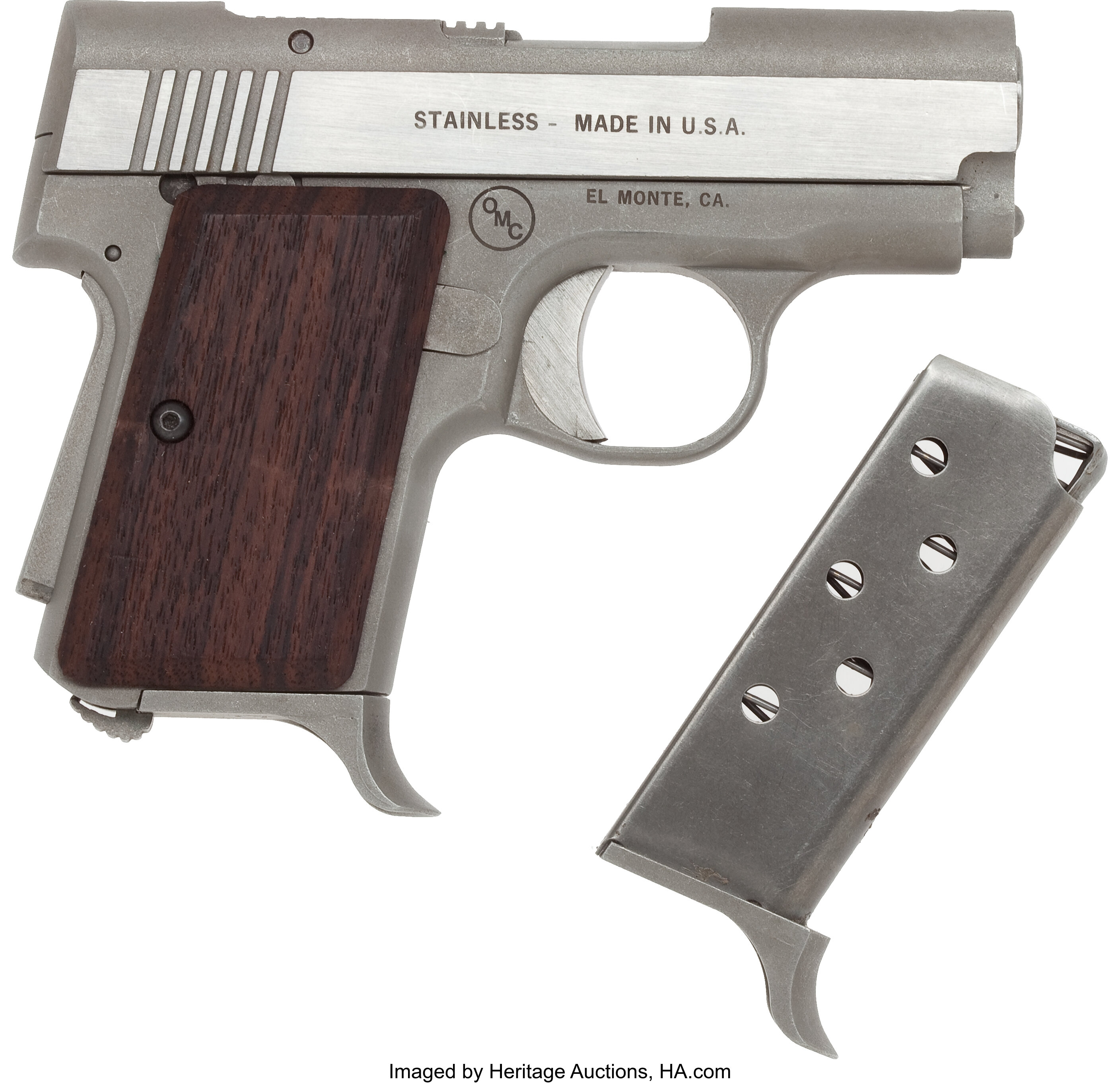 OMC Model Kurz Semi-Automatic Pistol.... (Total: 2 Items) Handguns ...