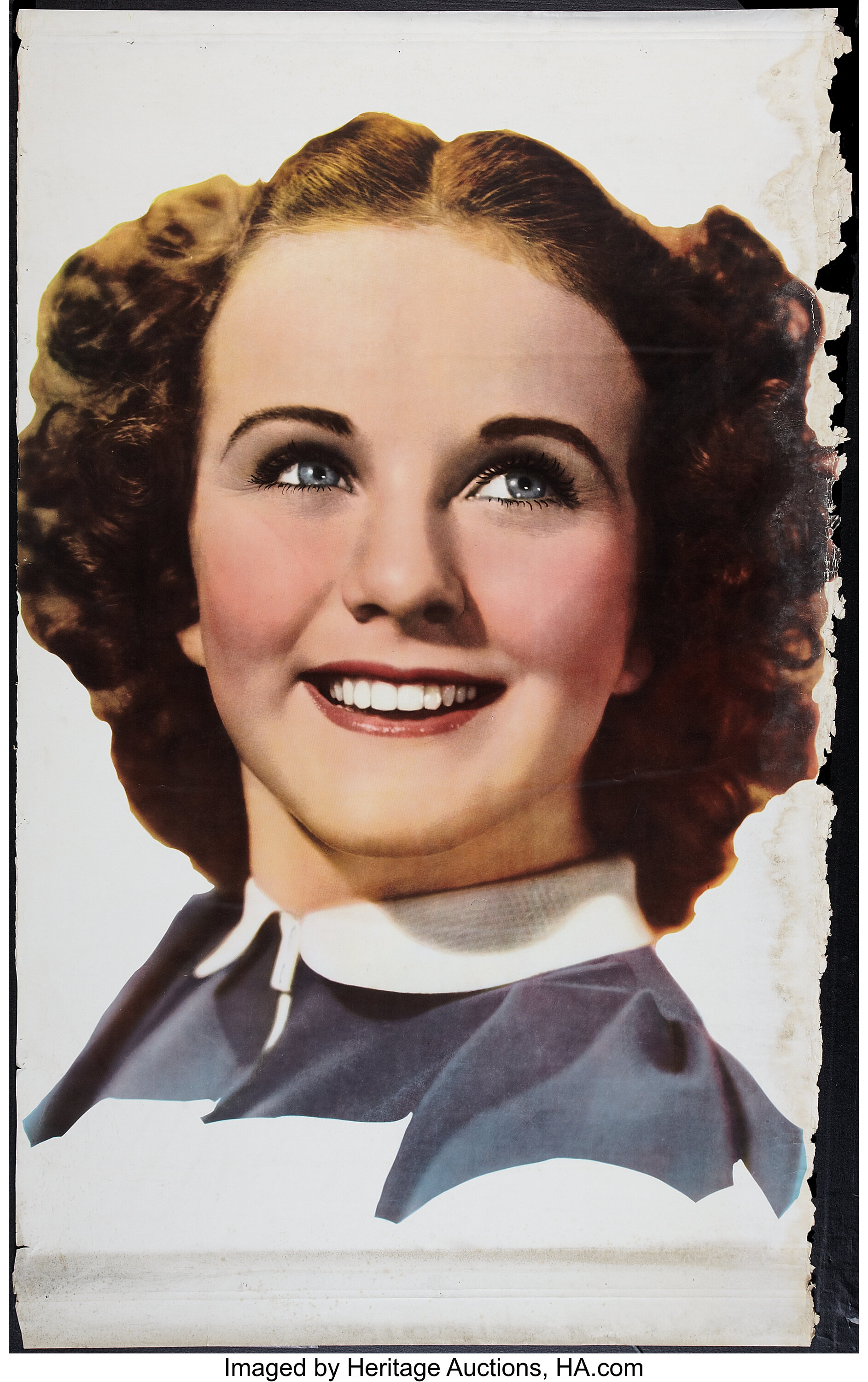 Deanna Durbin (Universal, 1940). Personality Poster (38" X 64"). | Lot ...