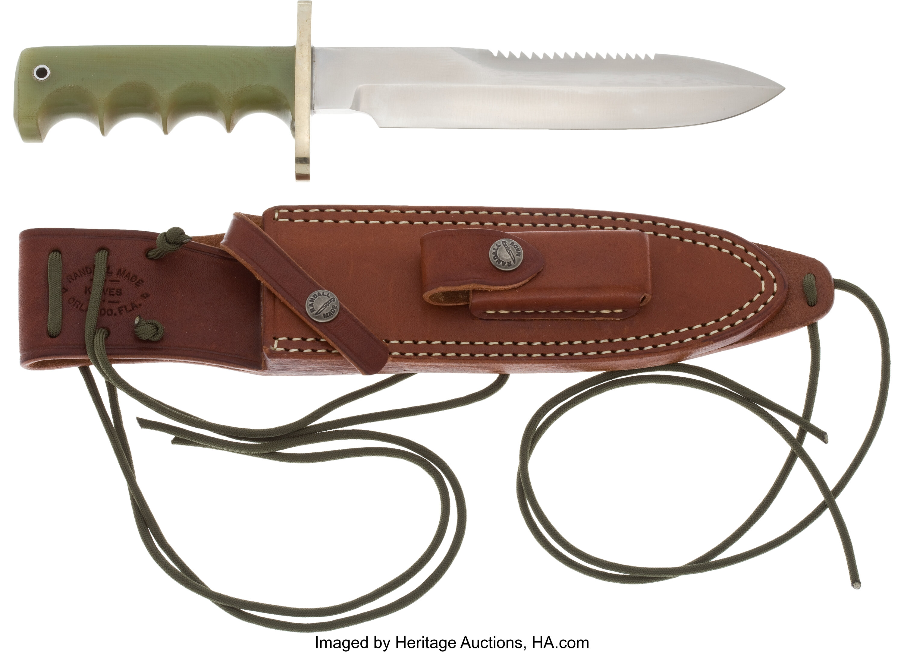 Randall Model 14 Attack Knife with Scabbard.... Edged Weapons | Lot ...
