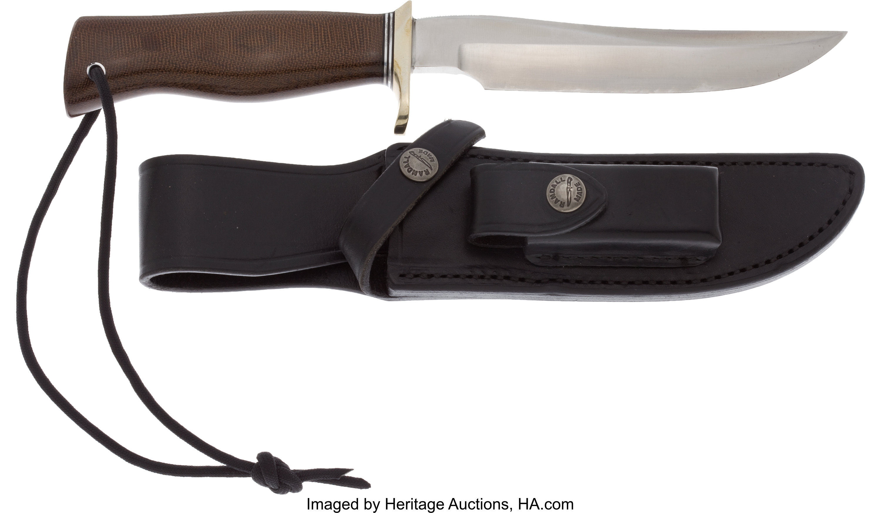 Randall Model 306 Hunting Knife with Scabbard.... Edged Weapons | Lot ...