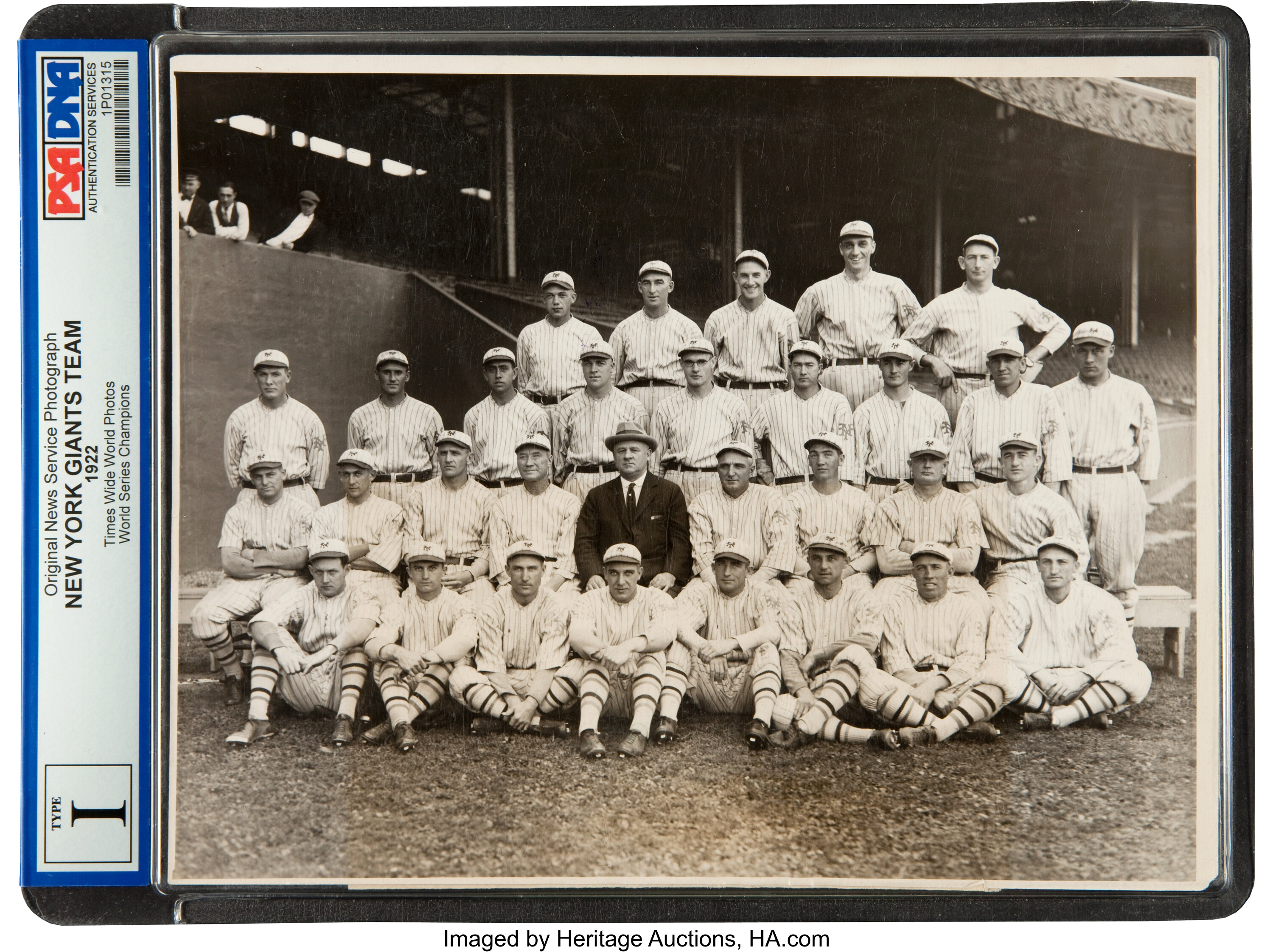 1922 New York Giants News Photograph.... Baseball Collectibles | Lot ...