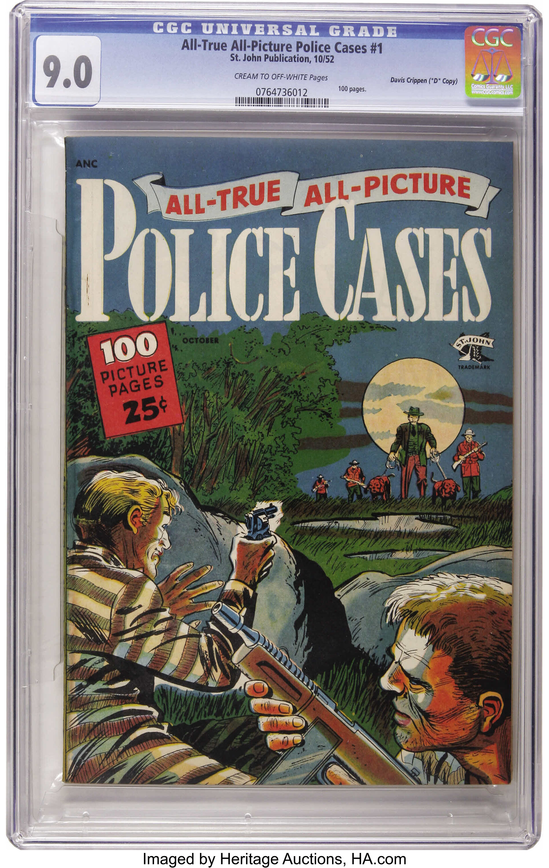 All True All Picture Police Cases Comics Values and Price Guide ...