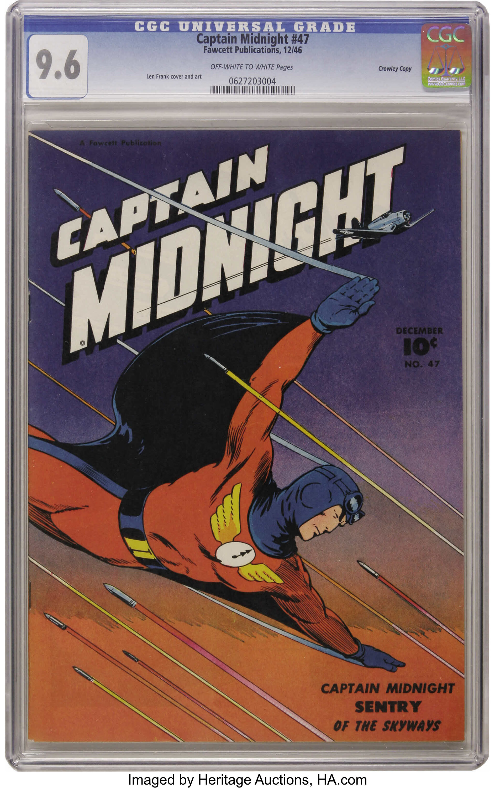 How Much Is Captain Midnight #47 Worth? Browse Comic Prices | Heritage ...