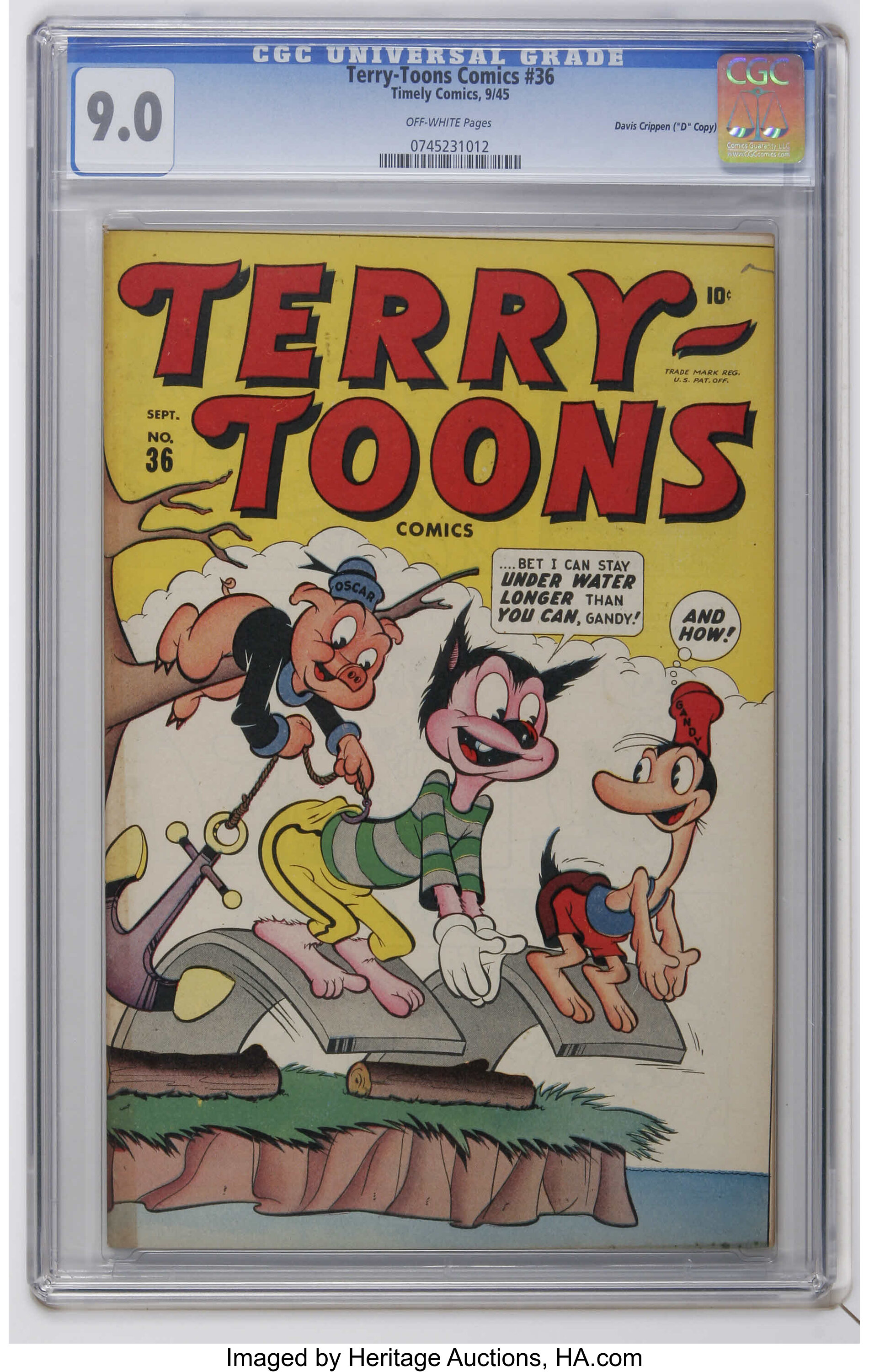 How Much Is Terry-Toons Comics #36 Worth? Browse Comic Prices ...