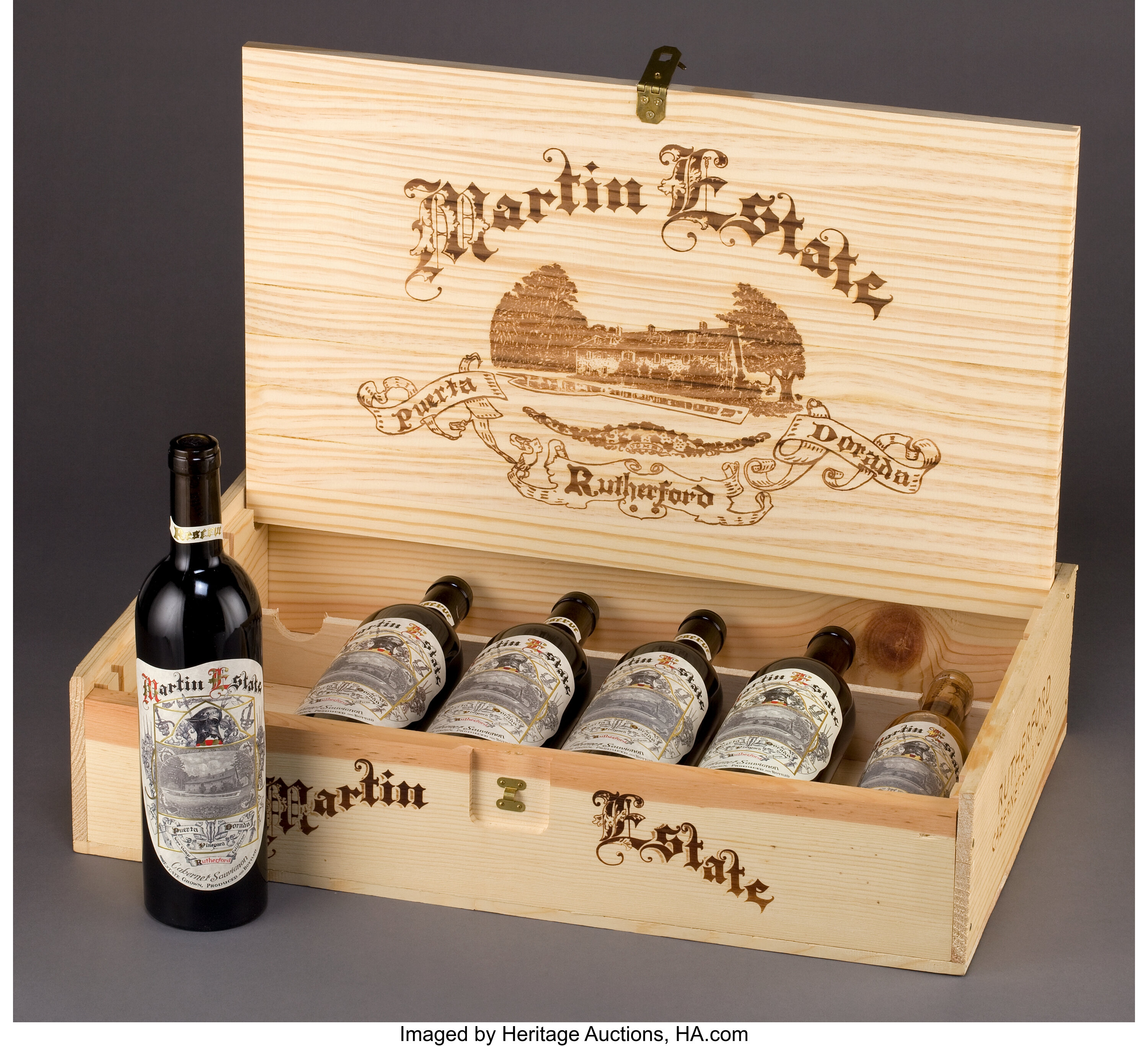 MARTIN ESTATE: CABERNET SAUVIGNON AND DESSERT WINES. BENEFITING TEXAS ...
