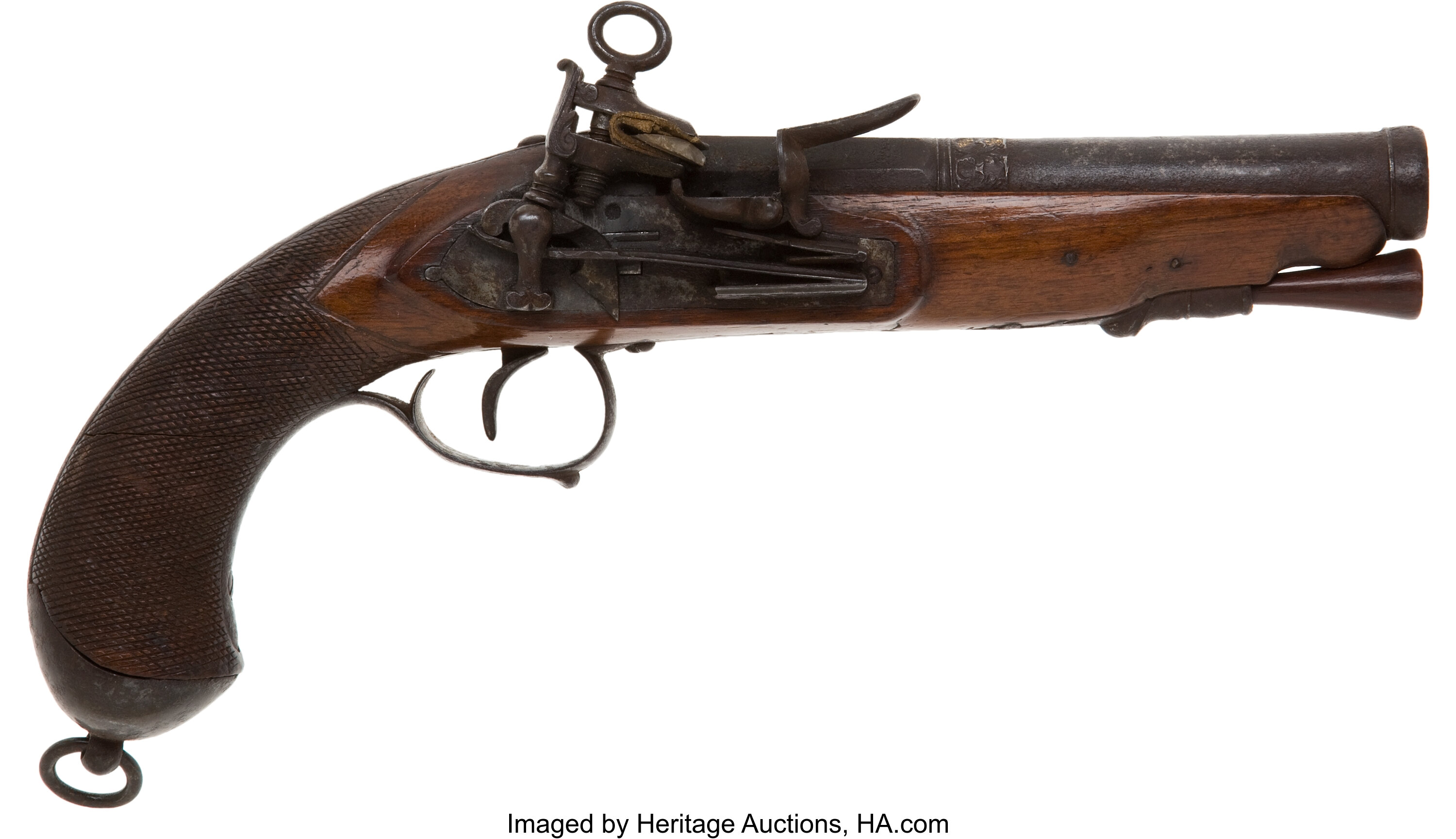 Spanish Miquelet Pistol by Antonio Guisasola.... Handguns Muzzle | Lot ...