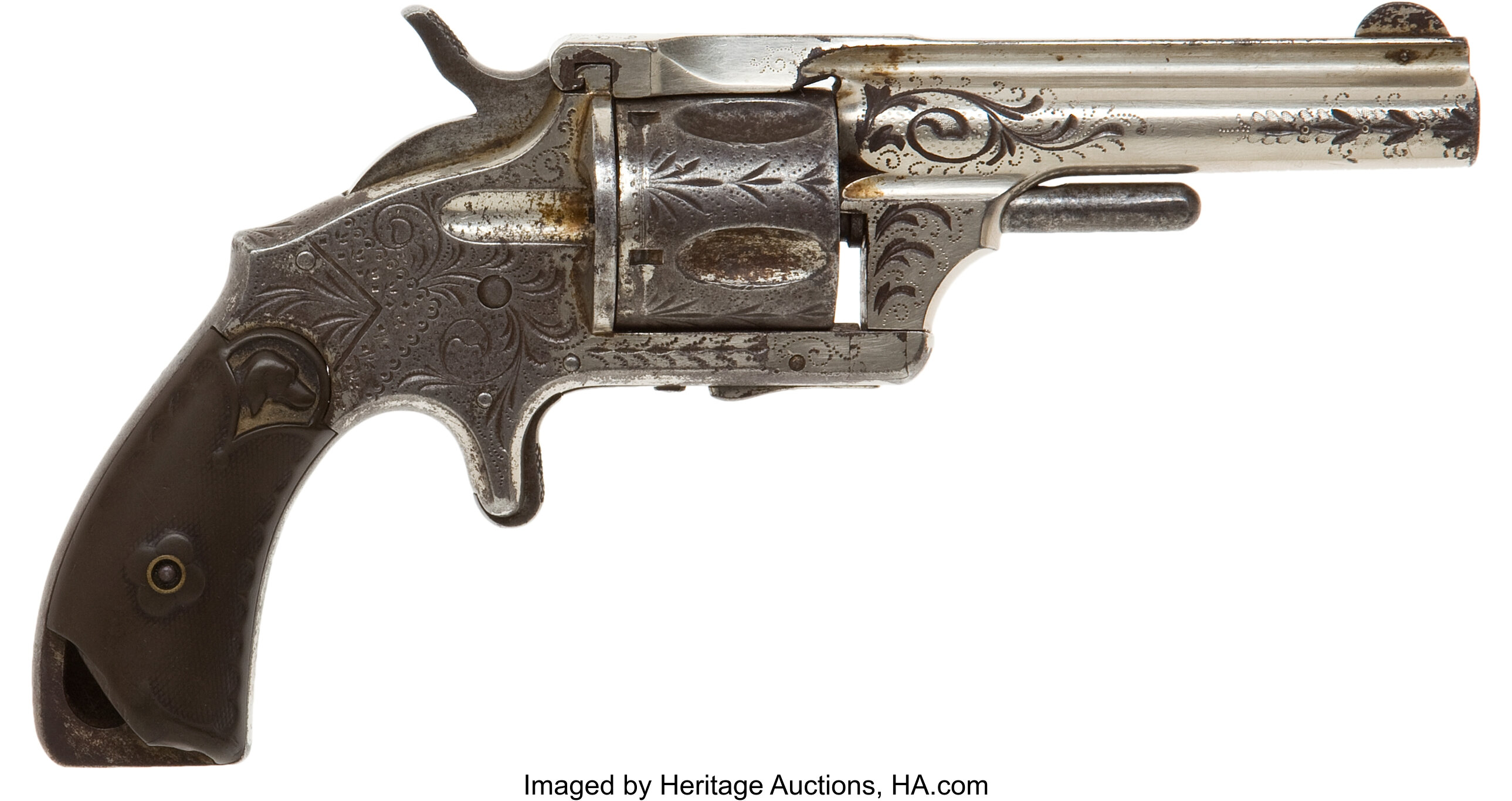 Factory Engraved Merwin Hulbert & Company First Pocket Model Single ...
