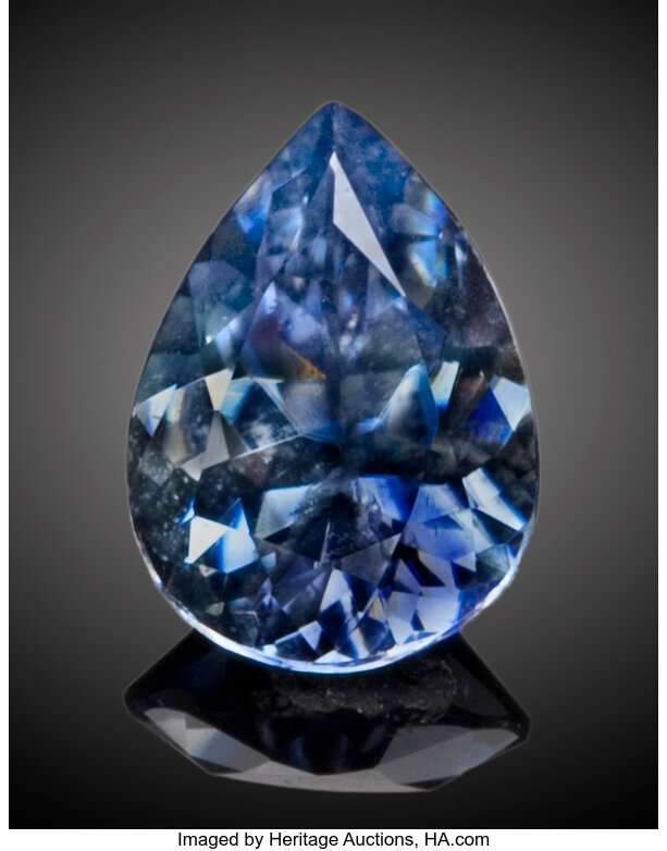 RARE GEMSTONE: BENITOITE - 1.72 CT. ... Gems Faceted | Lot #49119 ...