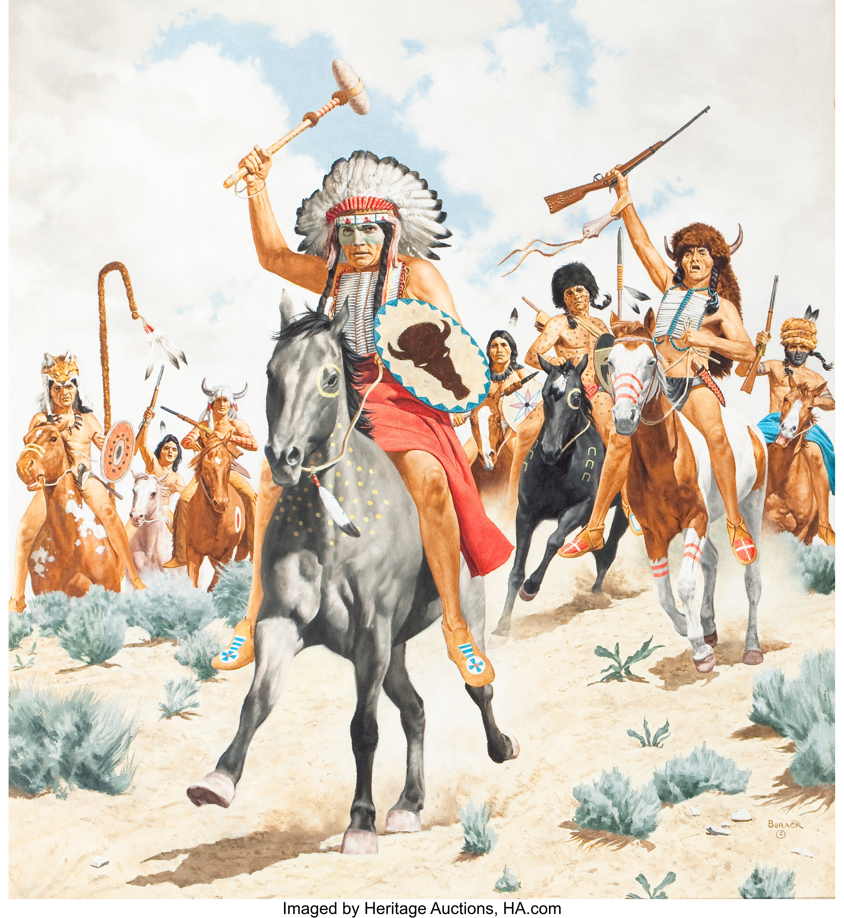 STANLEY BORACK (American, b. 1927). Spirit Path #11- Cheyenne, | Lot ...