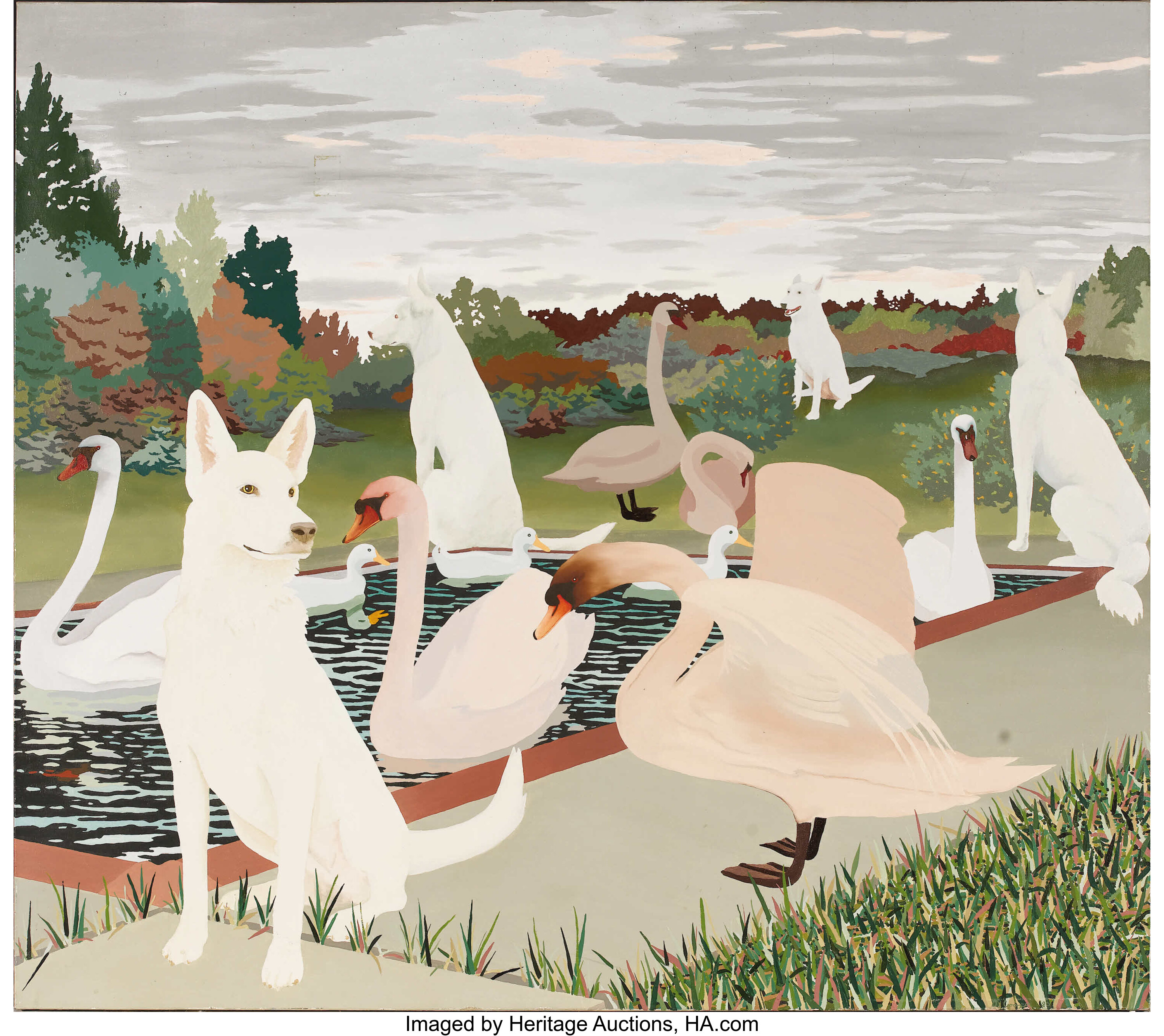 Donald B. Cooper (American, born 1944). . Solomon's Pool . 1980. | Lot ...