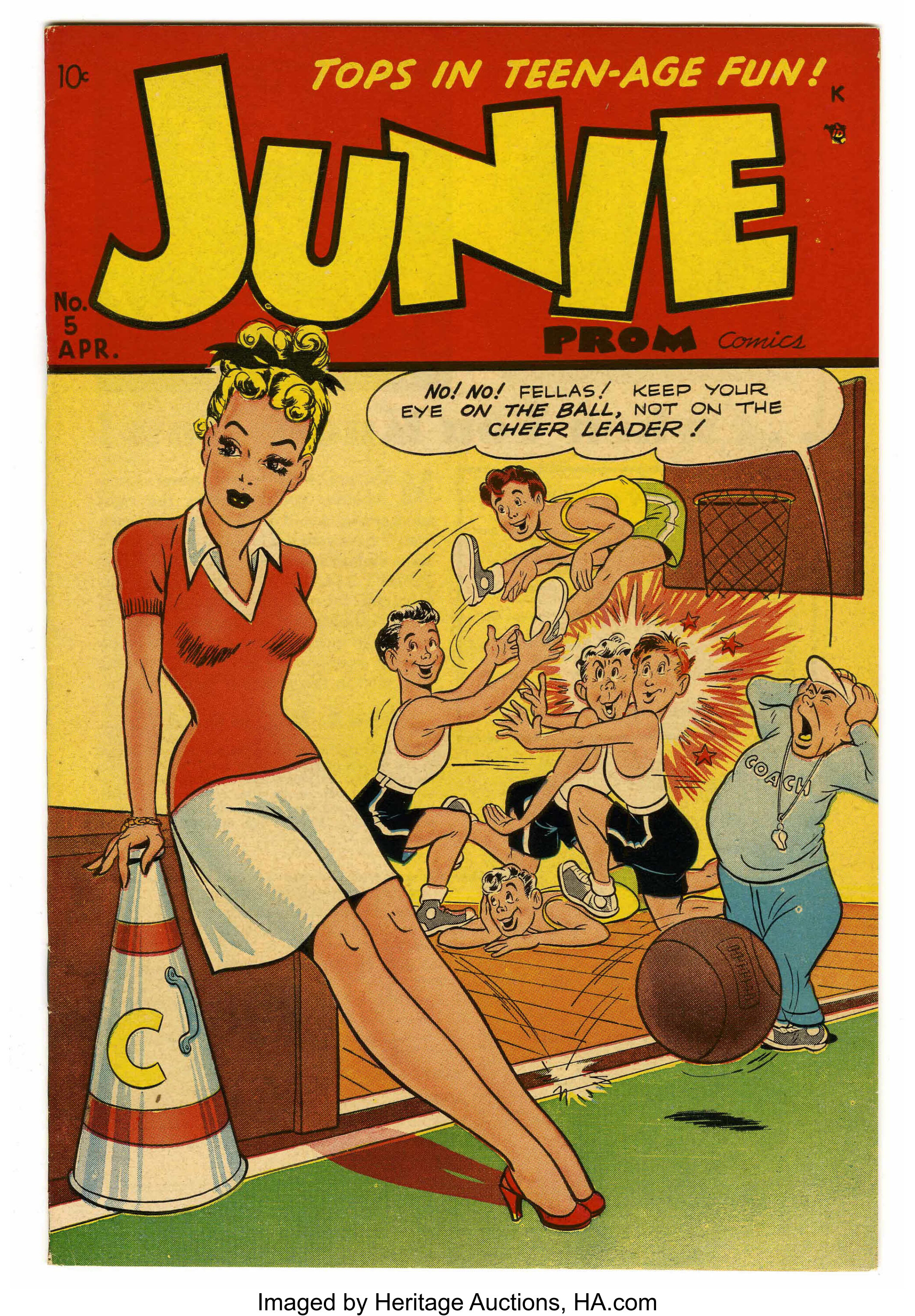 Junie Prom Comics #5 Mile High pedigree (Dearfield, 1949) | Lot #16289 ...