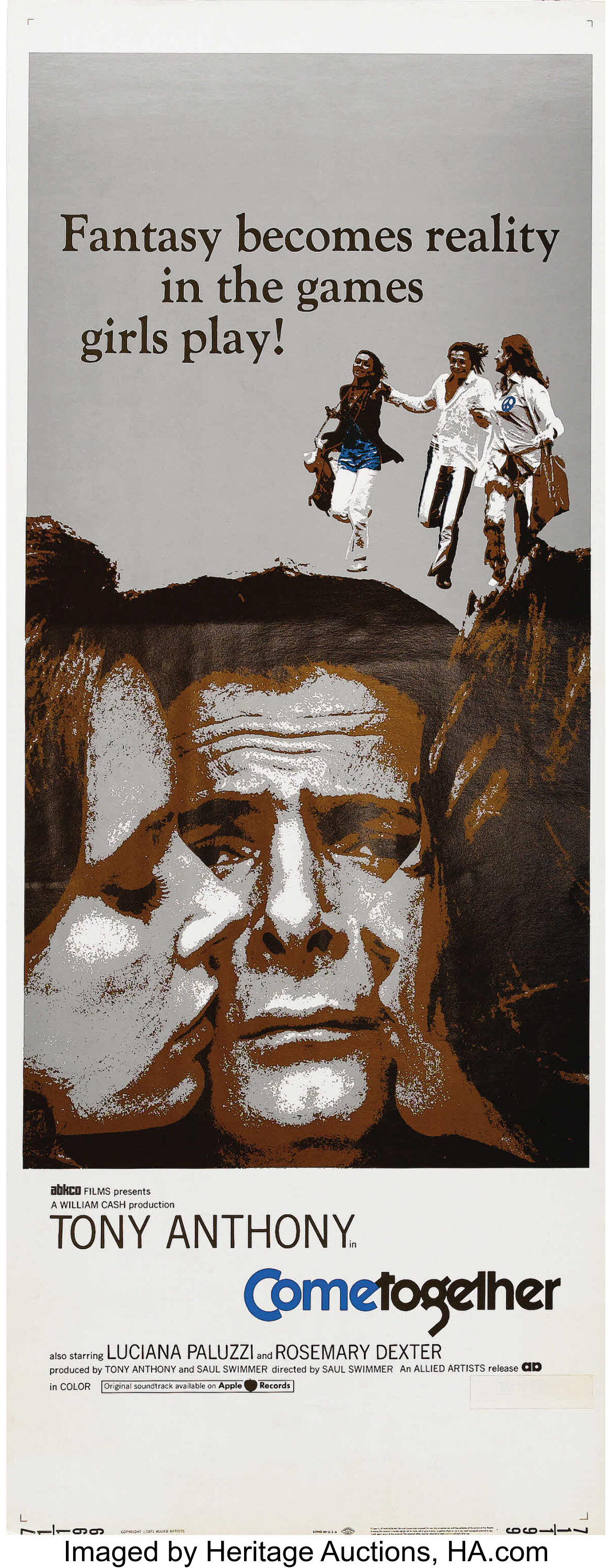 Come Together Movie Posters, Group of Three (Allied Artists, 1971 ...