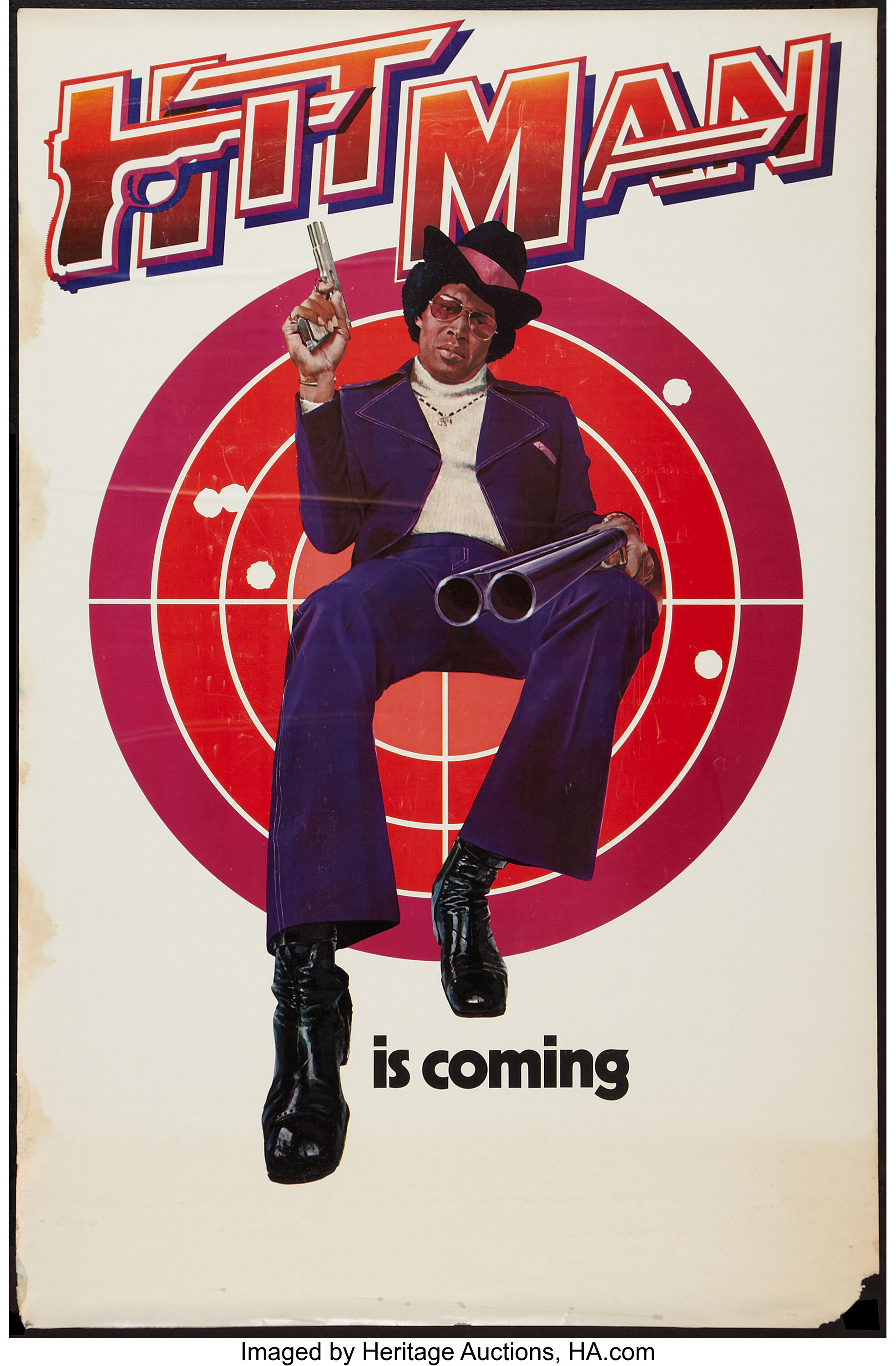 Hit Man (MGM, 1973). Poster (29.5" X 45"). Advance. | Lot #52262 ...