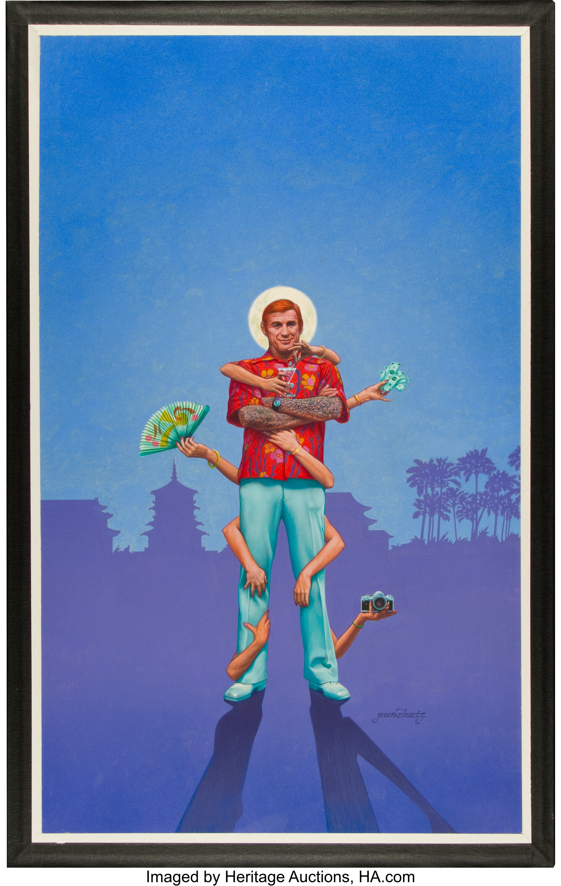 Don Ivan Punchatz An Operator in the Far East Illustration Original ...