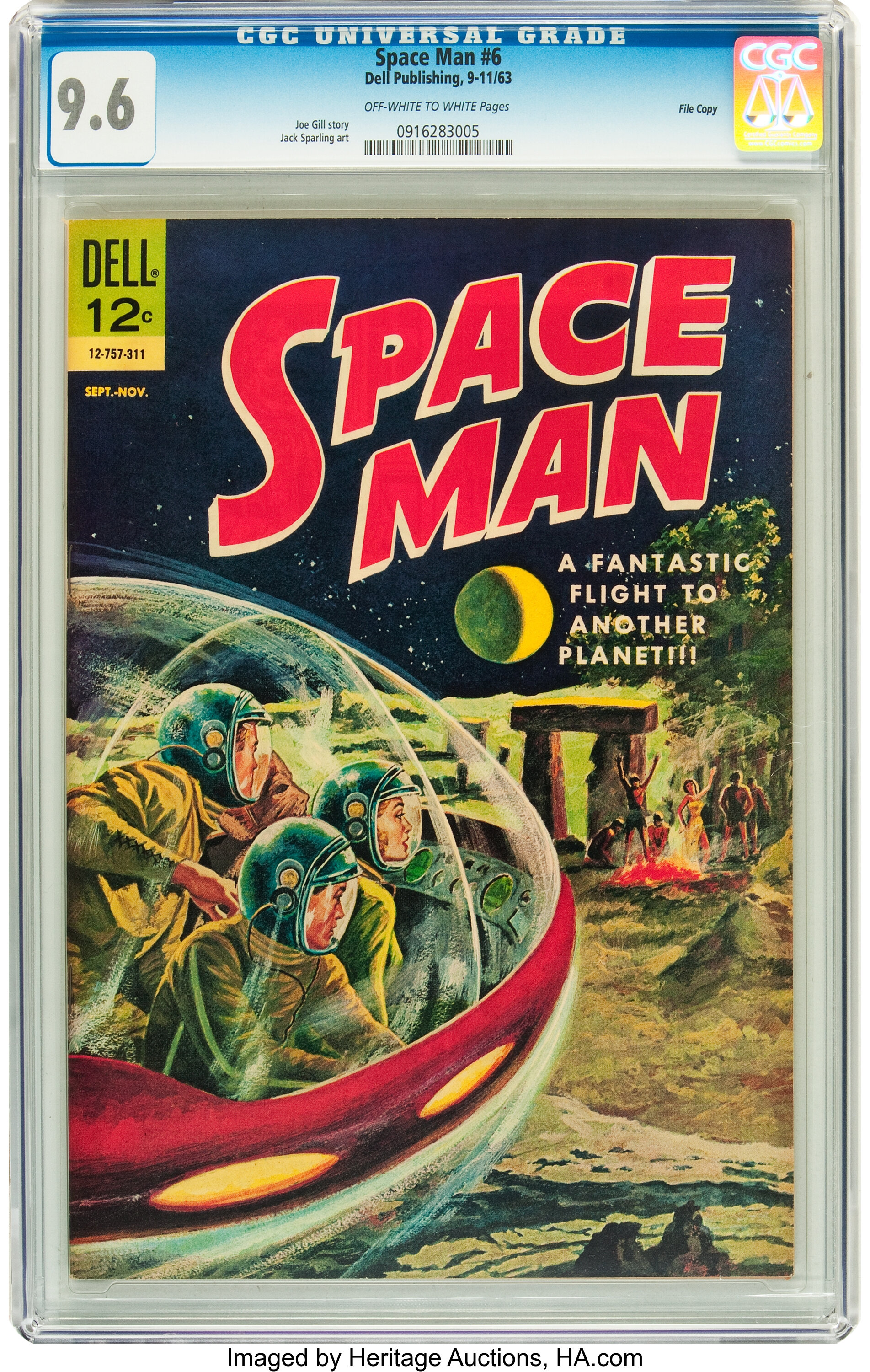 How Much Is Space Man #6 Worth? Browse Comic Prices | Heritage Auctions