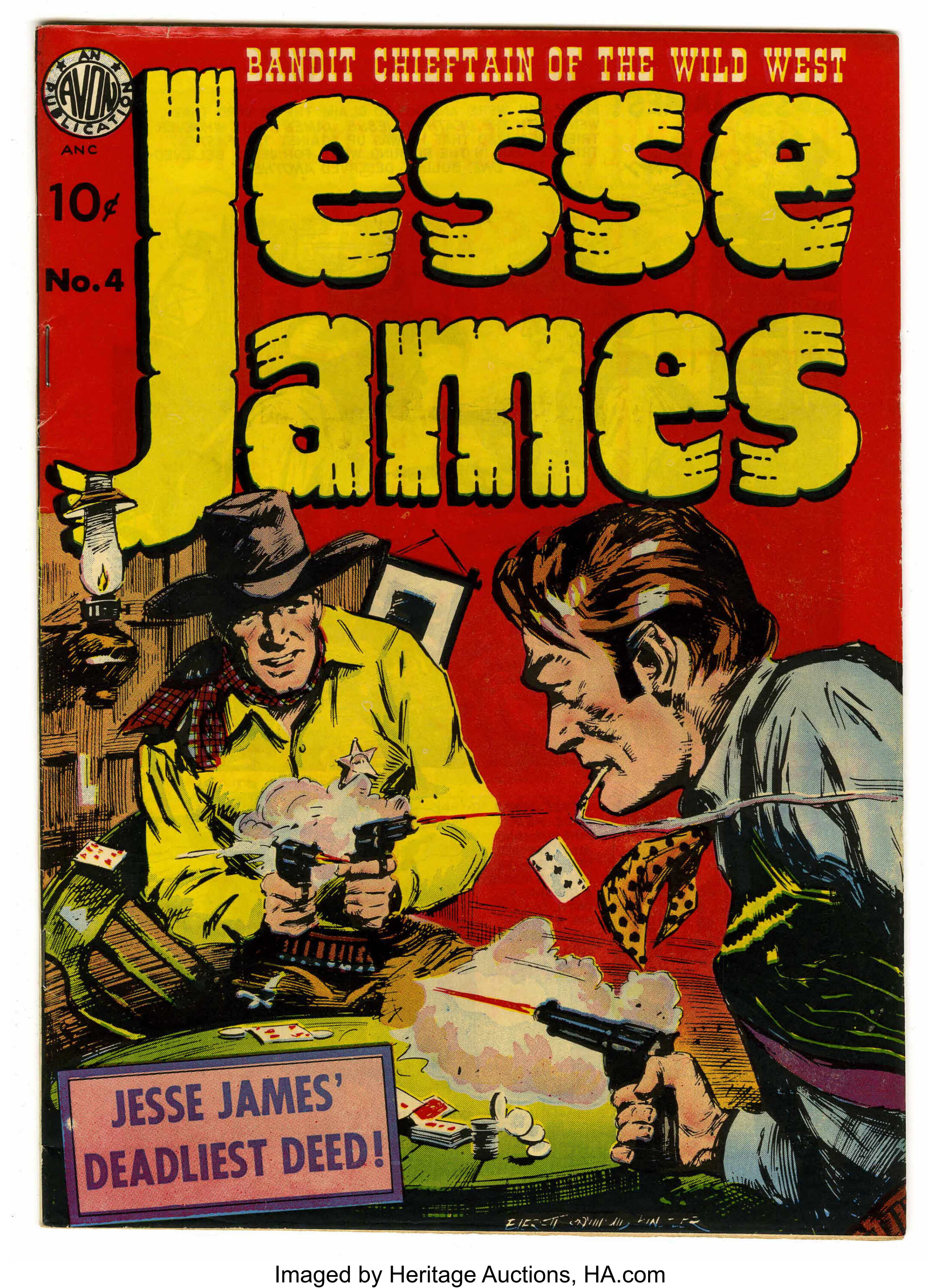 How Much Is Jesse James #4 Worth? Browse Comic Prices | Heritage Auctions