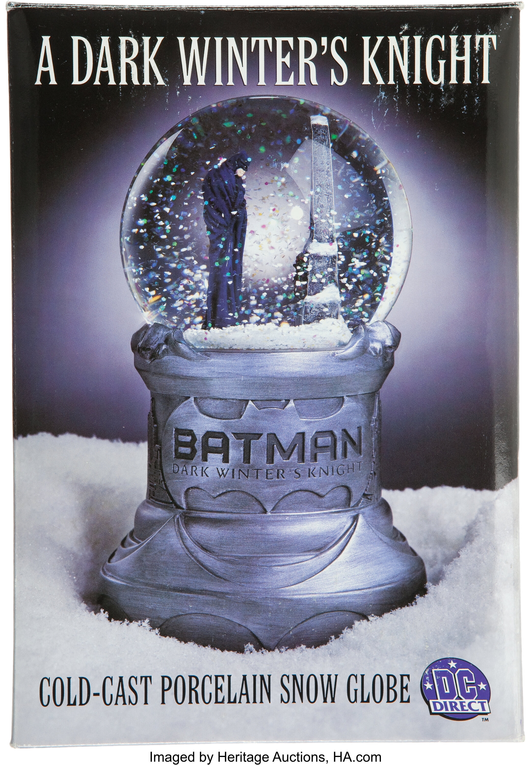 Batman A Dark Winter's Knight Limited Edition Snow Globe #2149/3000 ...