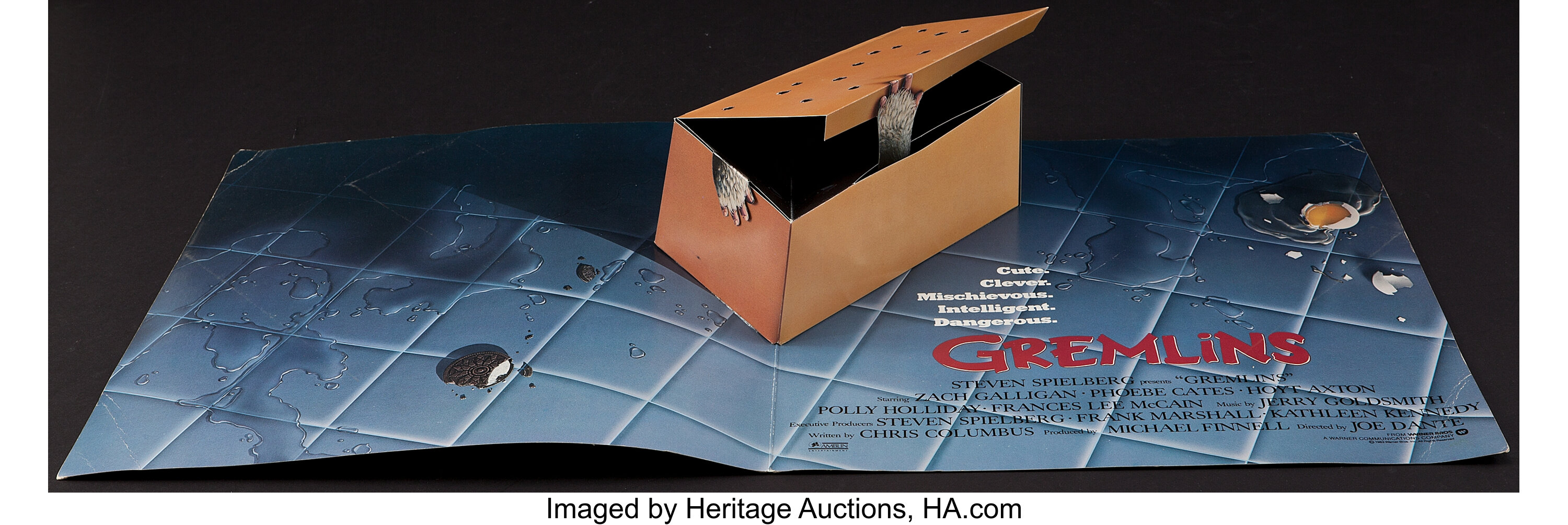 Gremlins (Warner Brothers, 1984). Pop Up Exhibitor Promo (13" X | Lot ...