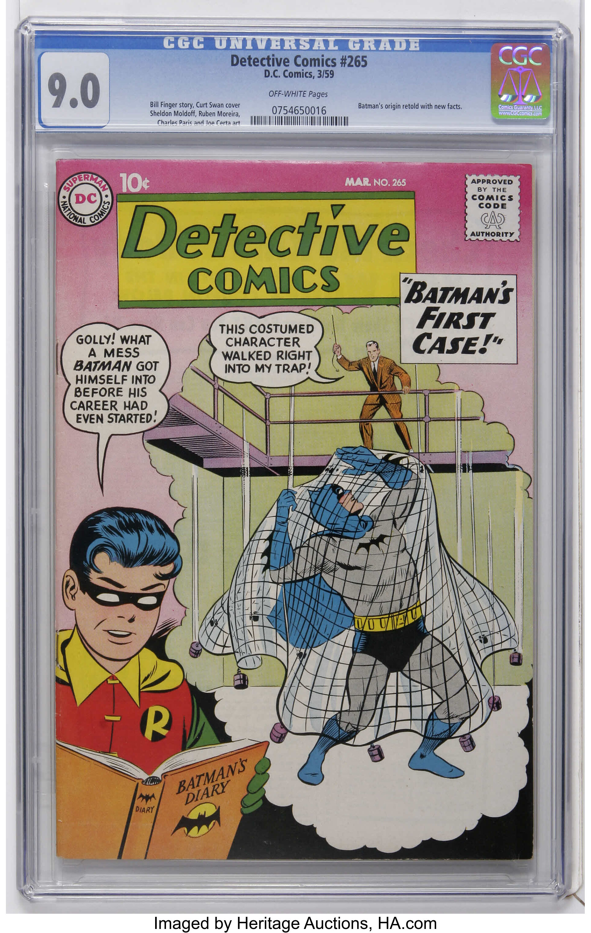 How Much Is Detective Comics #265 Worth? Browse Comic Prices | Heritage ...