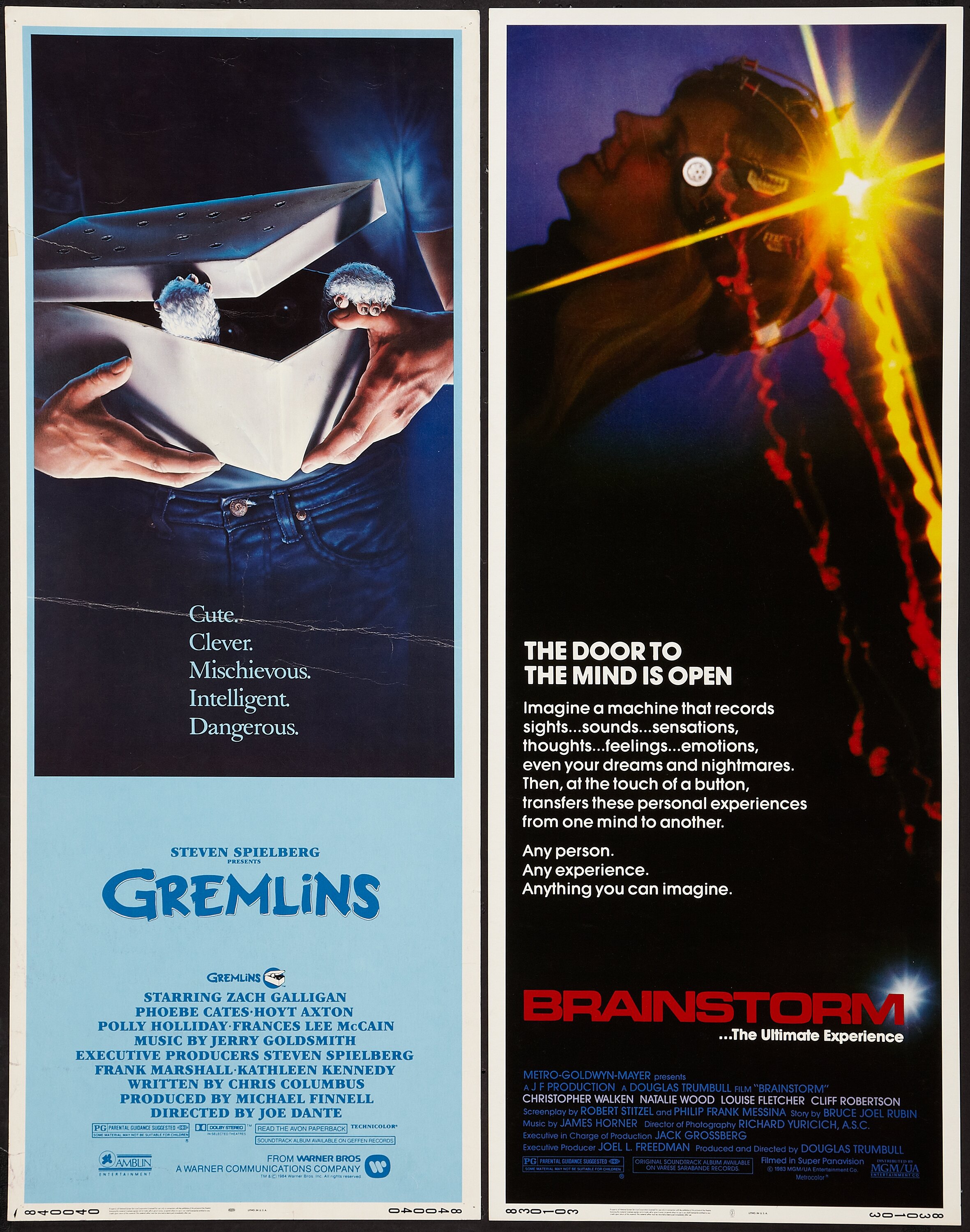 Gremlins and Others Lot (Warner Brothers, 1984). Inserts (3) (14" X ...