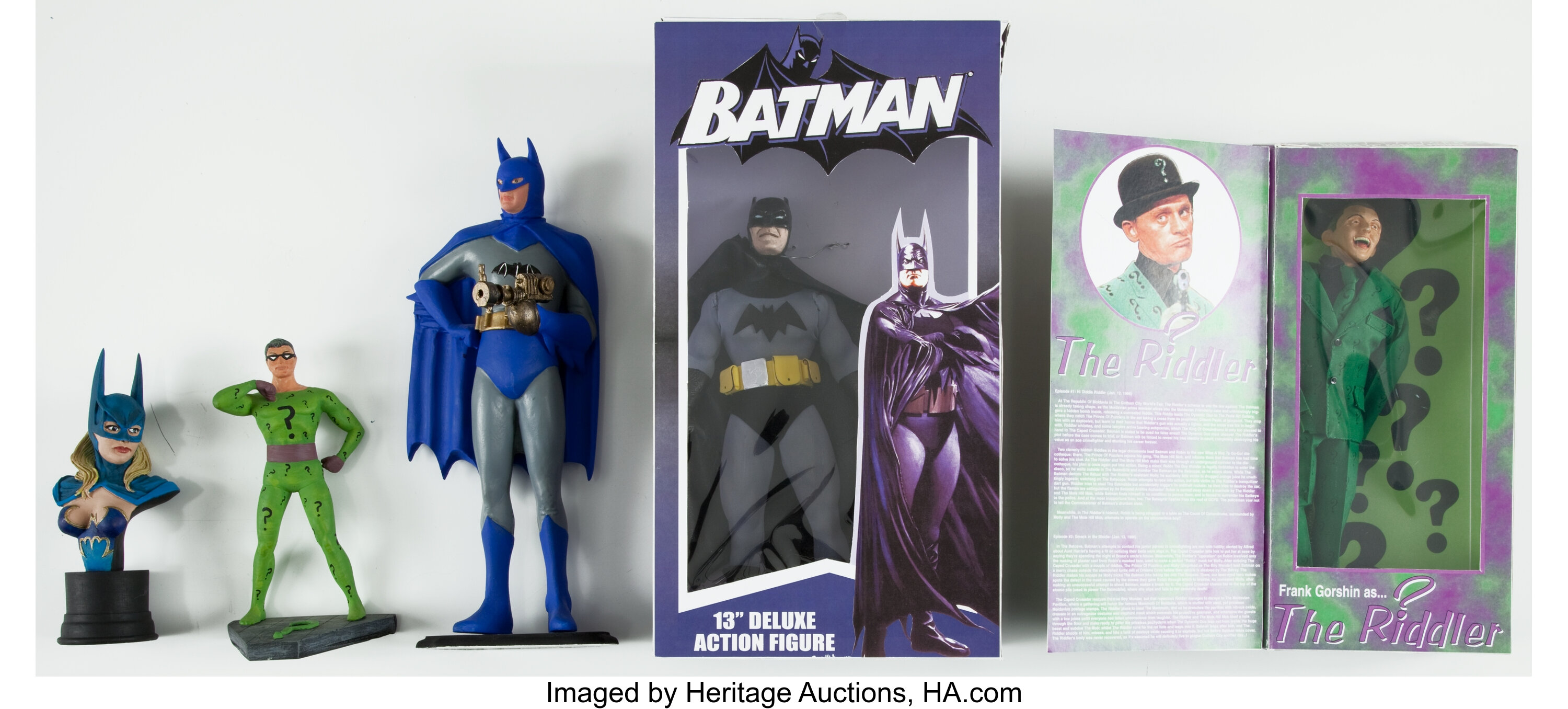 Batman Model Kit Group (c. 1990s).... Memorabilia Batman | Lot #10505 ...