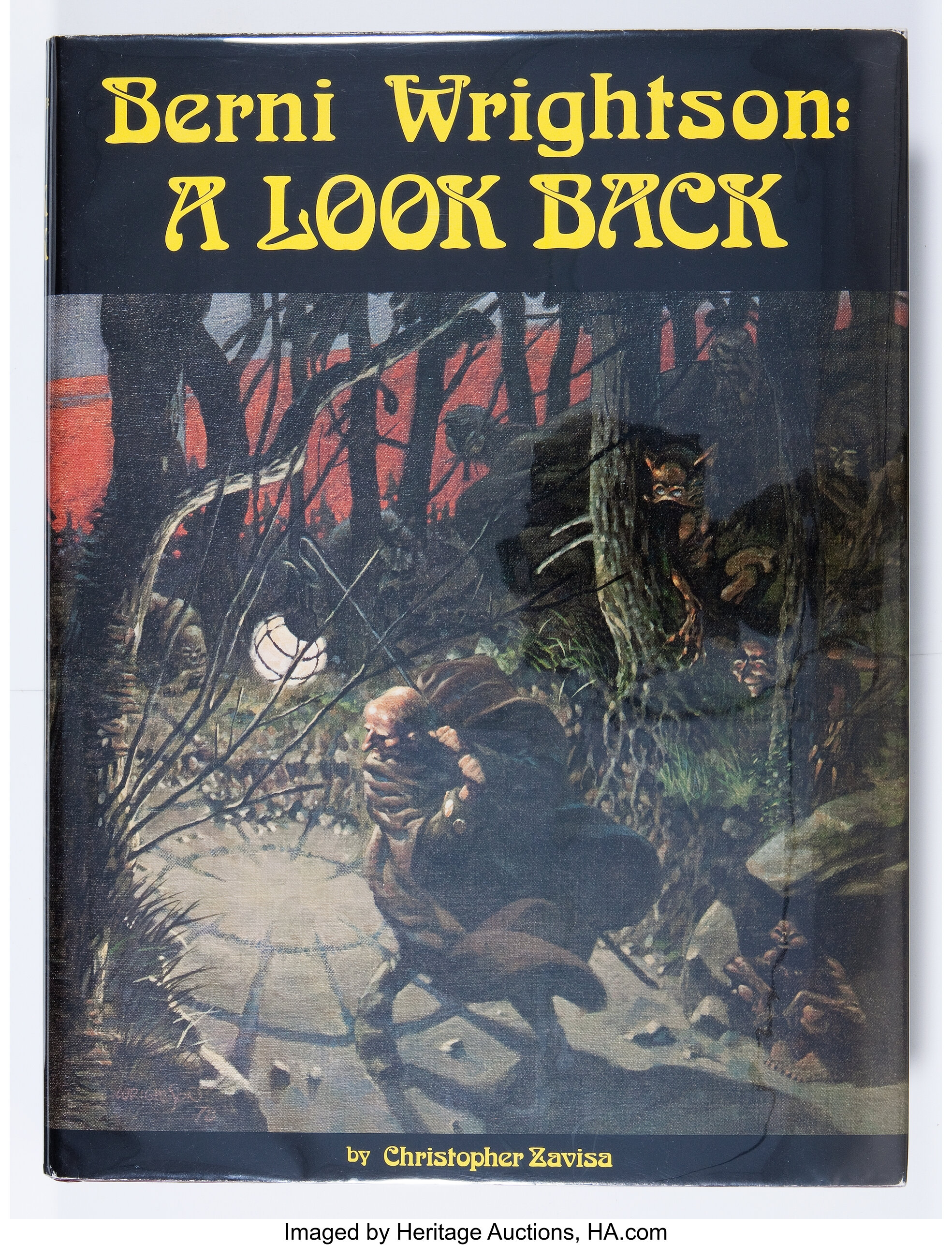 Bernie Wrightson: A Look Back First Printing Signed Hardcover (Land ...