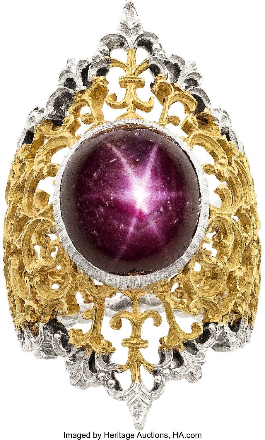 Star Ruby, Gold Ring, Buccellati. ... Estate Jewelry Rings | Lot #58458 ...