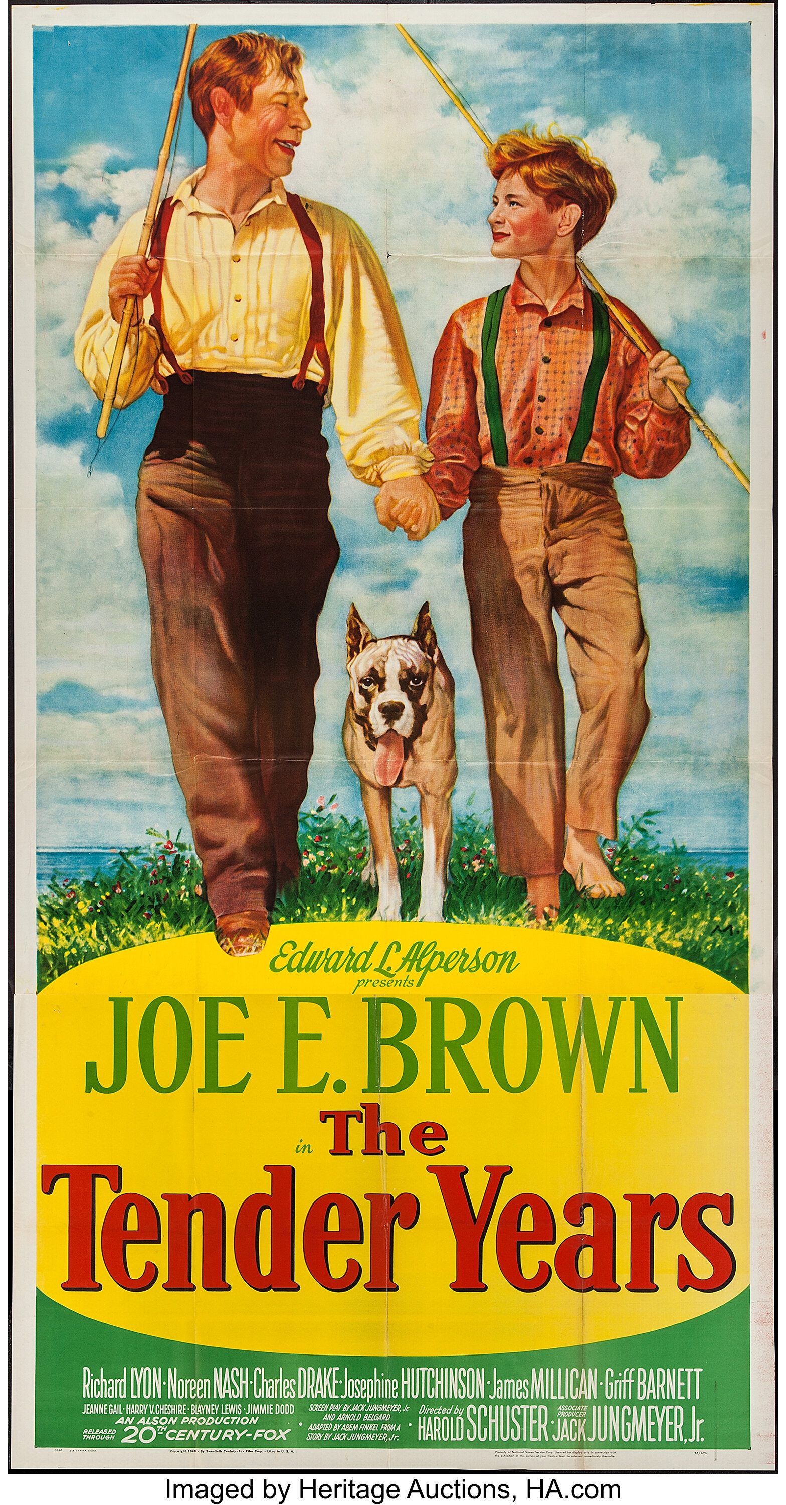 The Tender Years (20th Century Fox, 1948). Three Sheet (41" X 78 ...