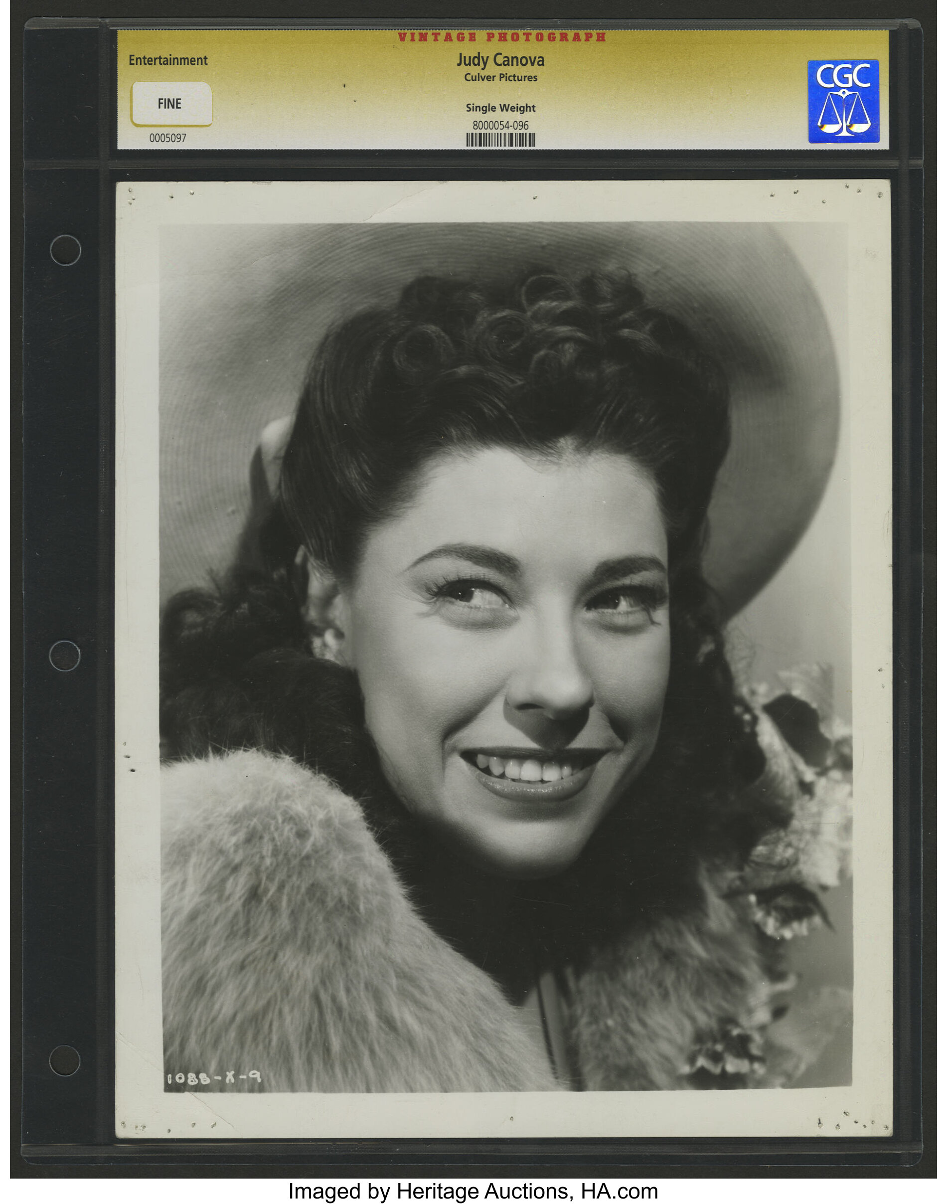 Judy Canova - Culver Pictures (Circa 1945). Still (8" X 10"). Judy ...