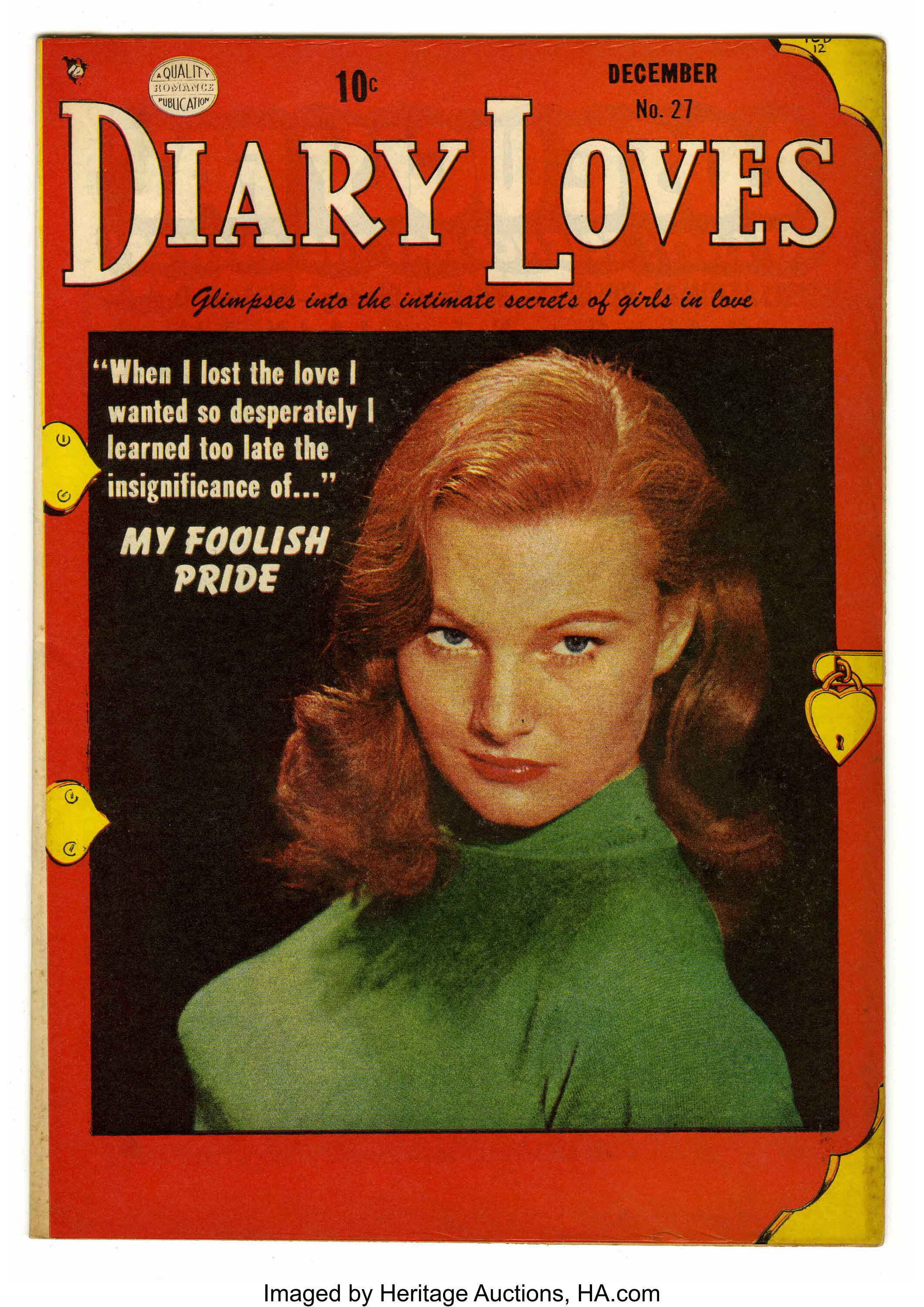 How Much Is Love Diary #27 Worth? Browse Comic Prices | Heritage Auctions