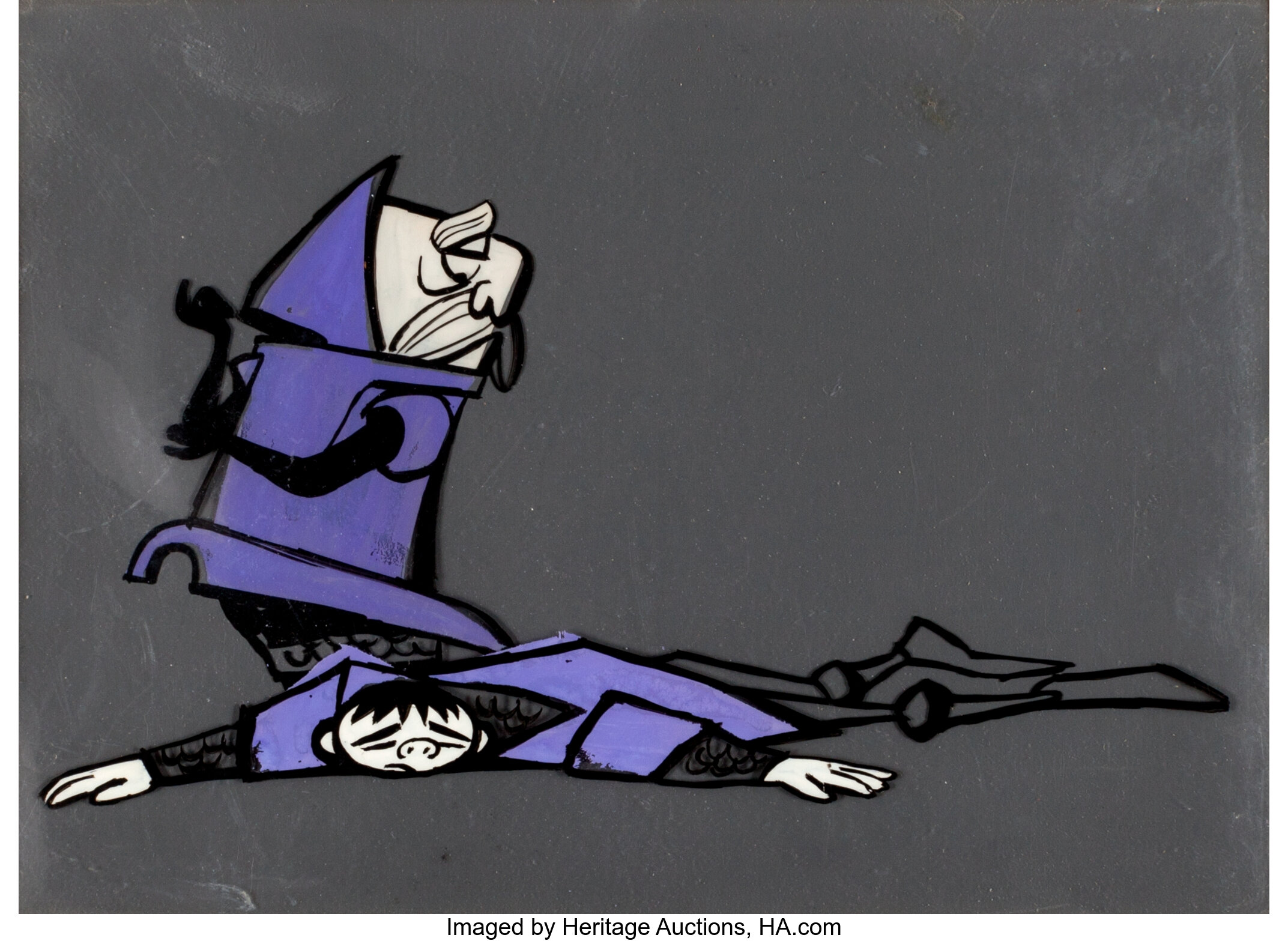 The Gerald McBoing-Boing Show Quasi Moto Production Cel (UPA, | Lot ...