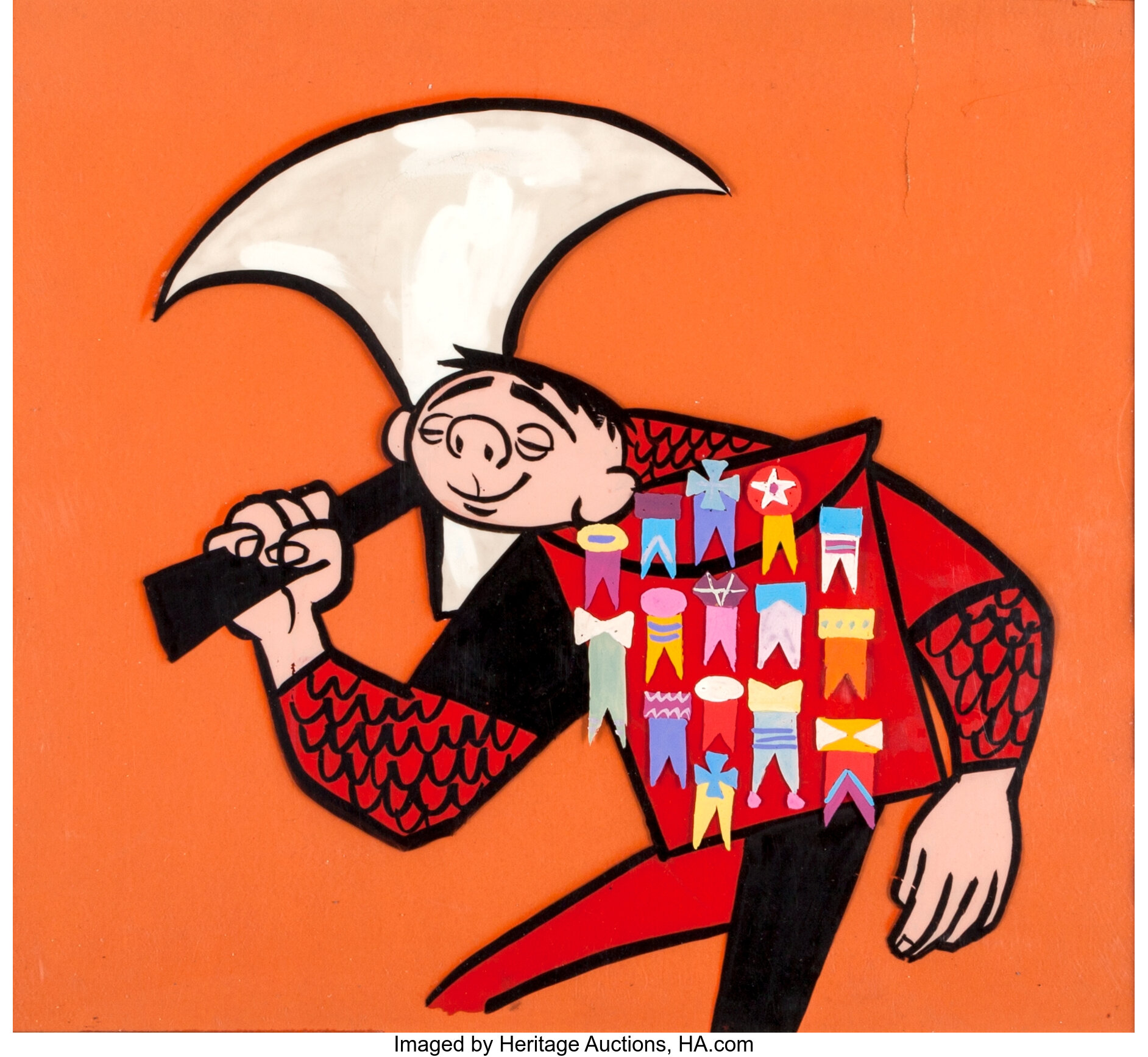 The Gerald McBoing-Boing Show Quasi Moto Production Cel (UPA, | Lot ...