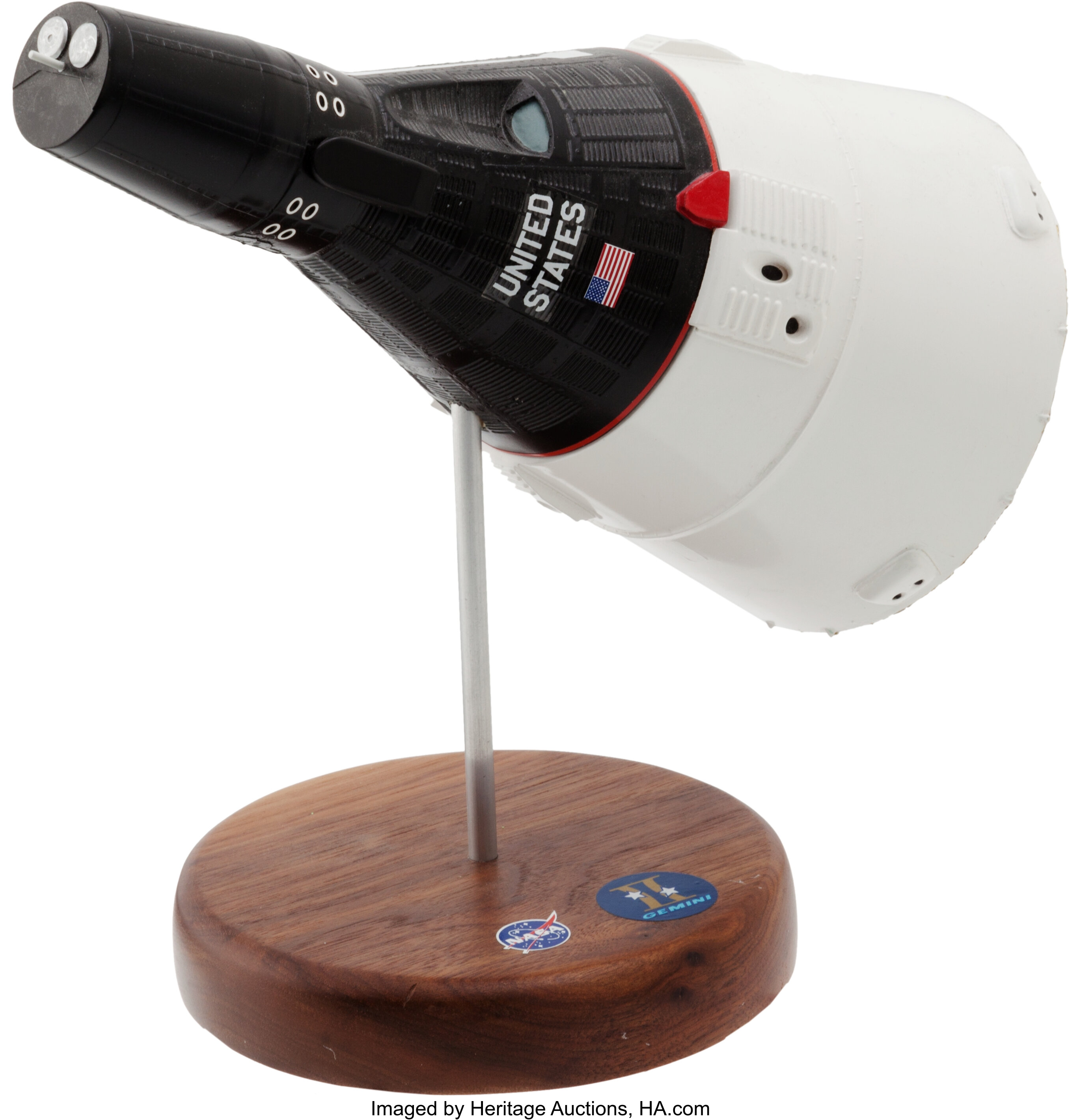 Gemini Model on Base. ... Space Exploration Models | Lot #40263 ...