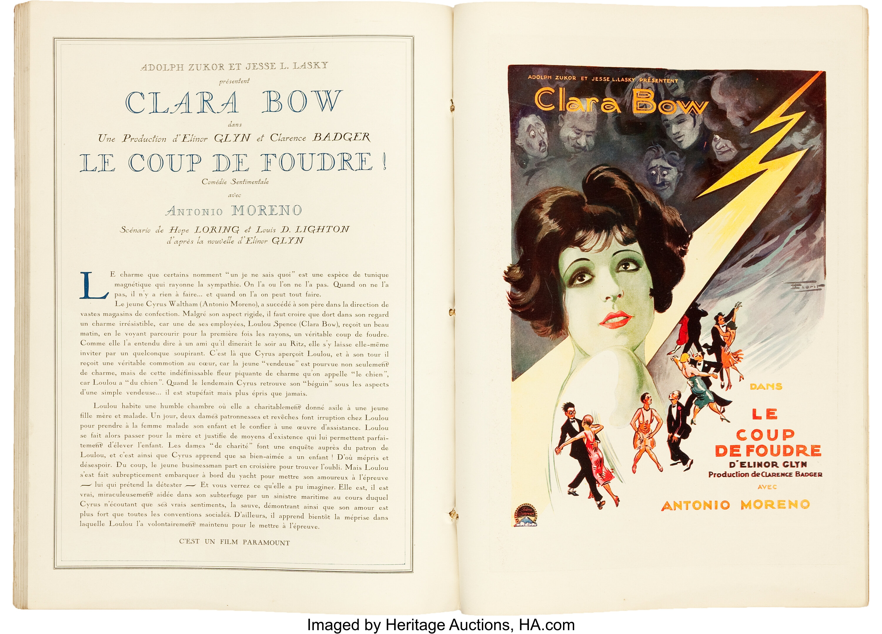 Paramount Exhibitor Book (Paramount, 1927-1928). Softcover French | Lot ...