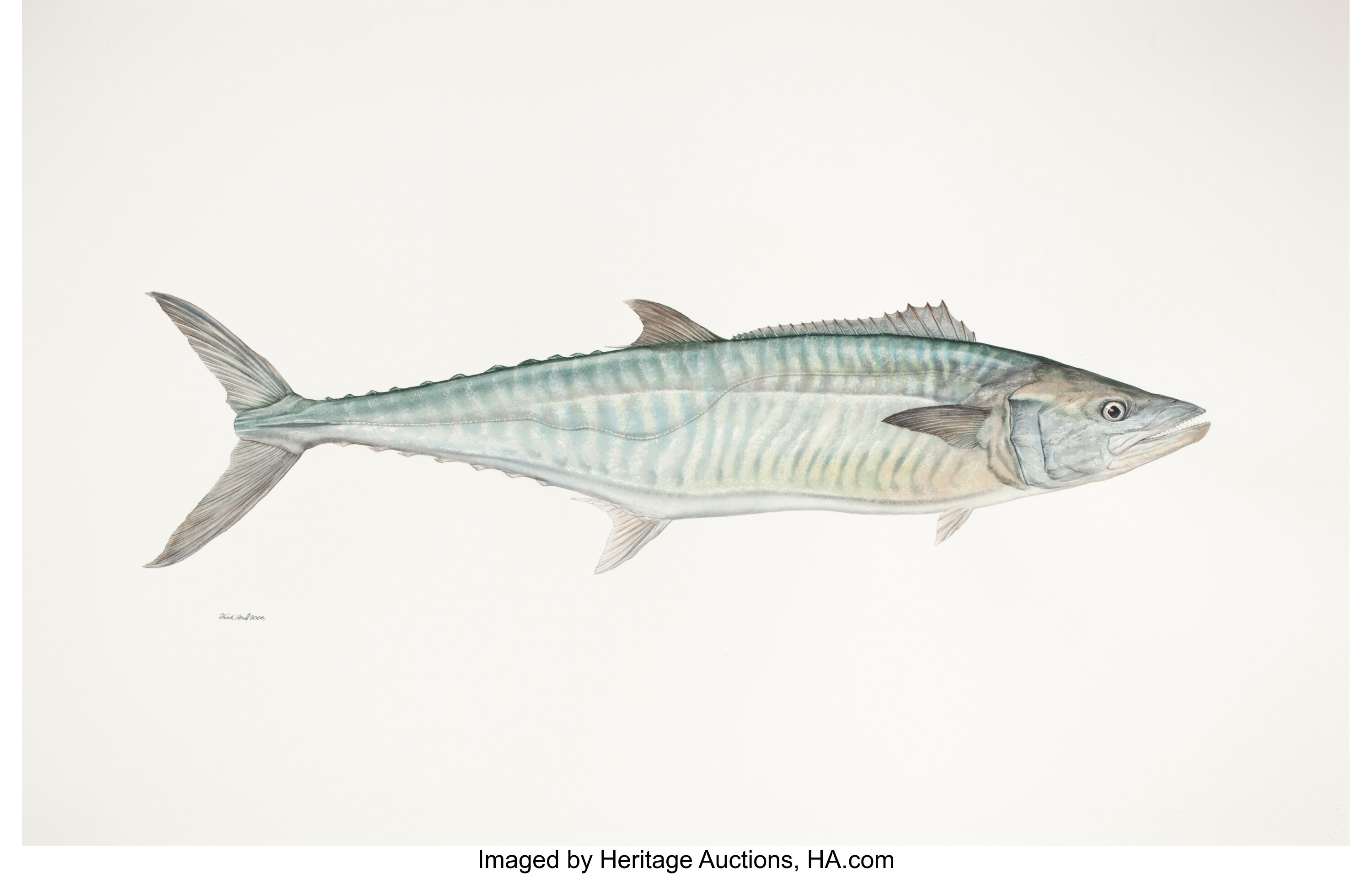 FLICK FORD (American, b. 1954). King Mackerel, Fish, 2006. | Lot #78279 ...