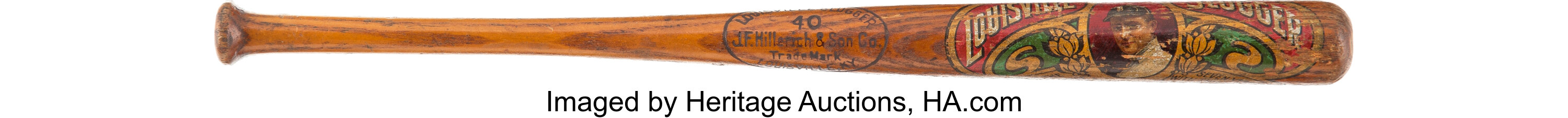 Circa 1910 Ty Cobb Decal Mini Bat.... Baseball Collectibles Bats | Lot ...