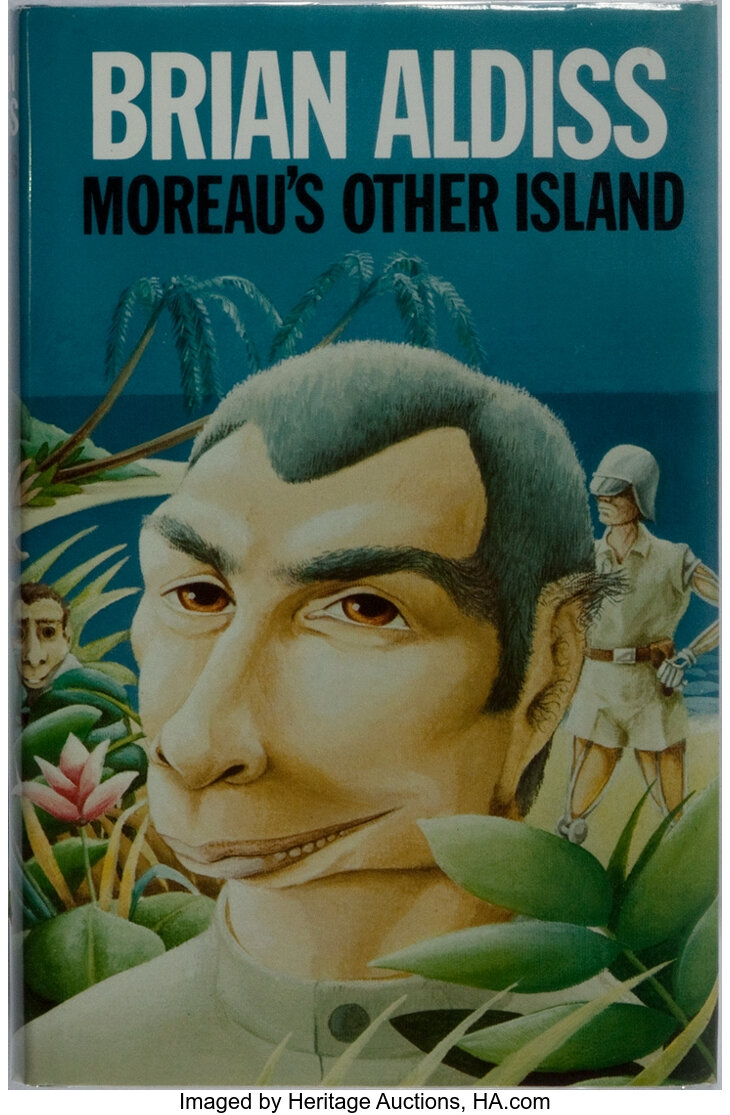 Brian Aldiss. SIGNED. Moreau's Other Island. Jonathan Cape, 1980. | Lot ...